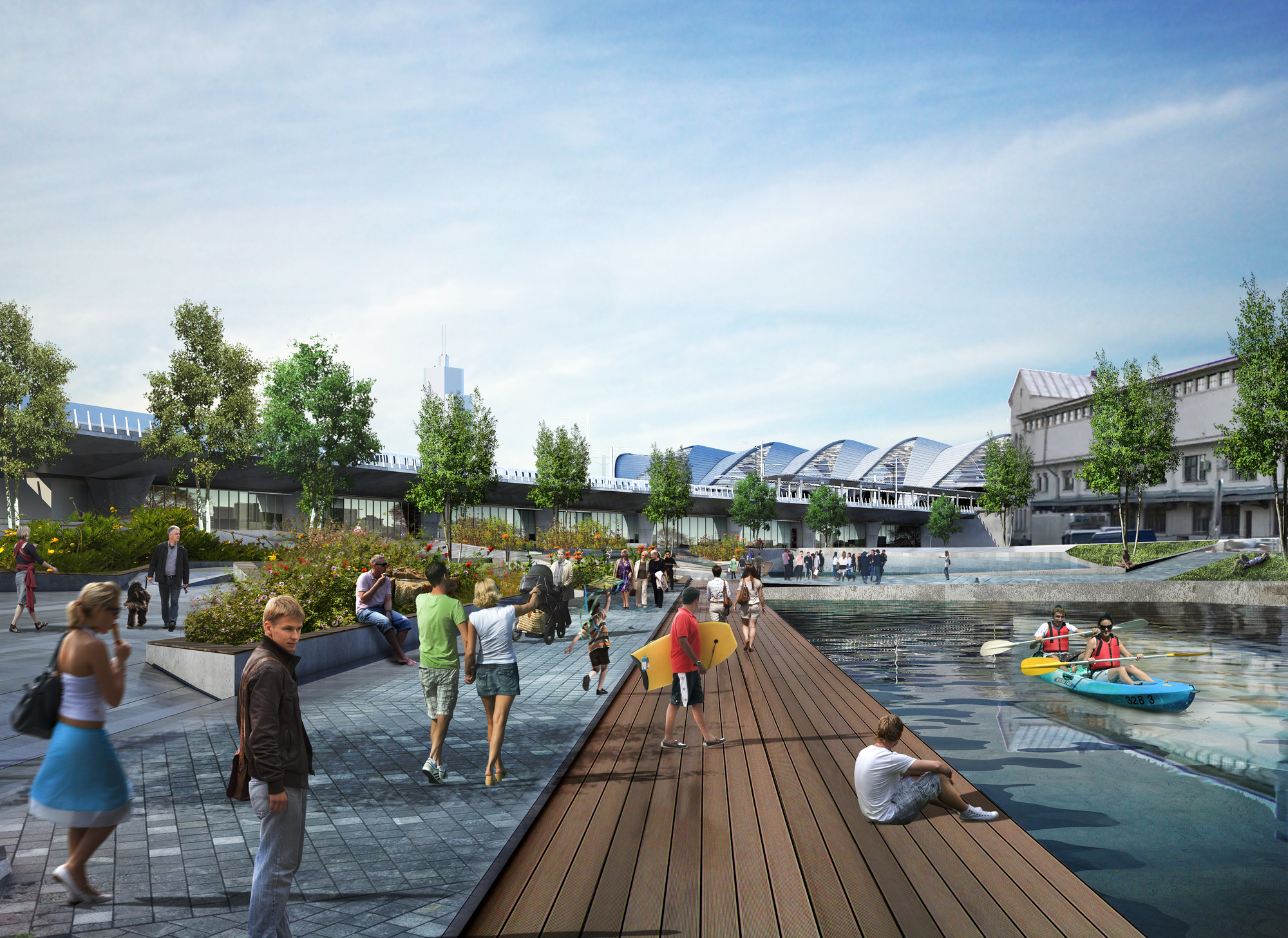 Gallery of PLH Arkitekter Wins Rail Baltica Competition with Arch ...