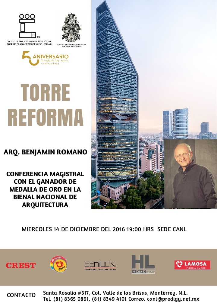 Sesión 229: “Torre Reforma" por Benjamín Romano / Monterrey | ArchDaily México