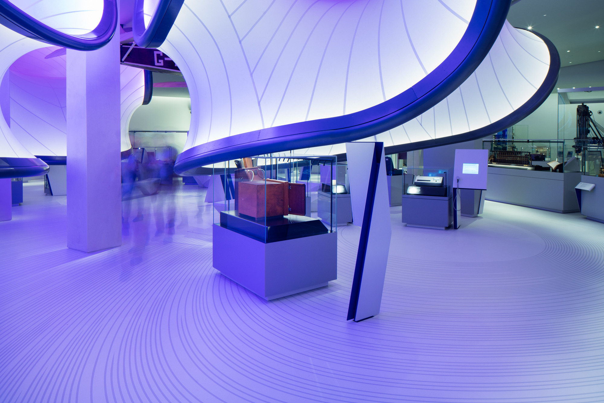 Gallery of Inside Zaha Hadid Architects' Mathematics Gallery for the ...