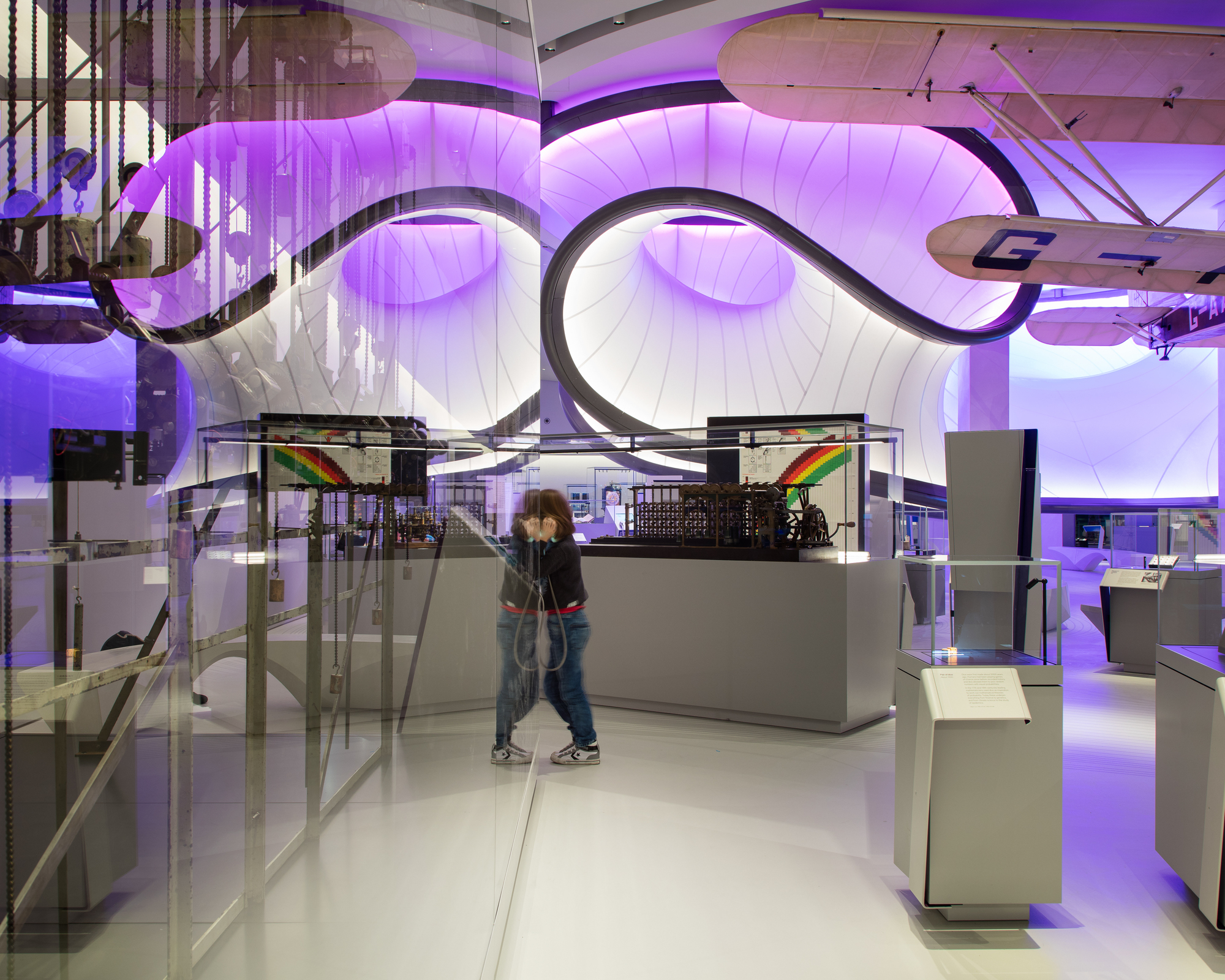 Gallery of Inside Zaha Hadid Architects' Mathematics Gallery for the ...