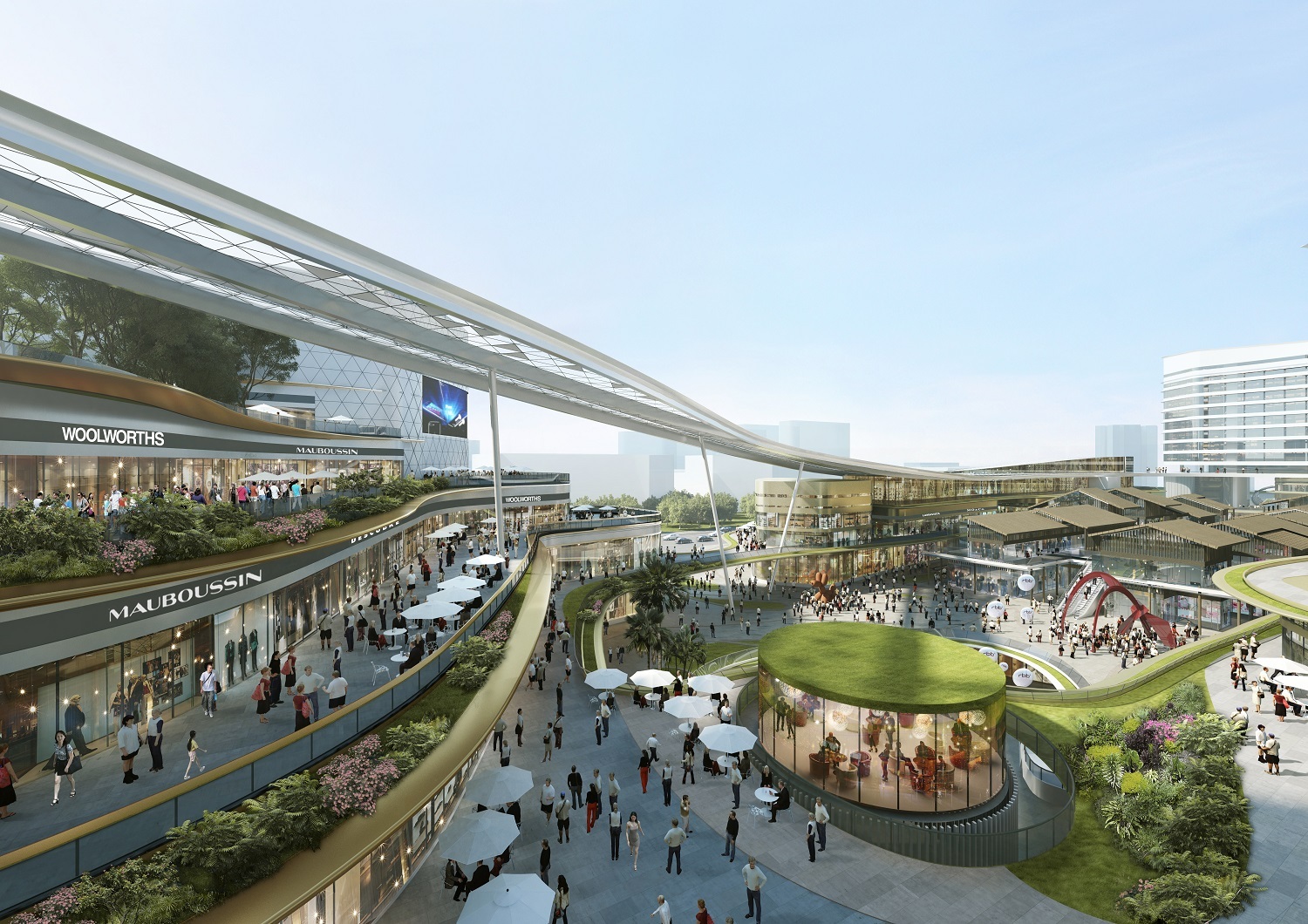 Gallery of Aedas Wins Competition for Dragon/Phoenix-Inspired ...