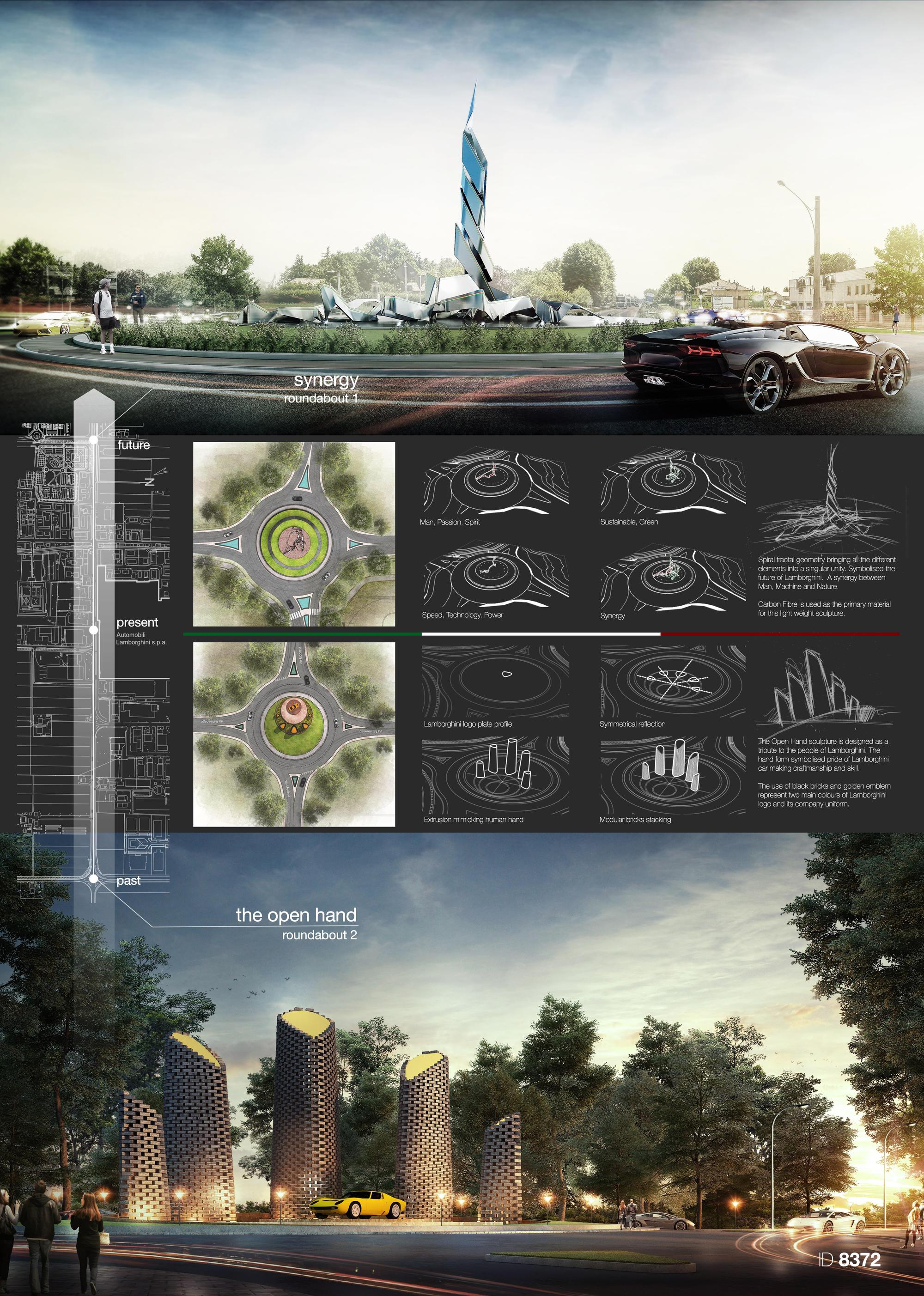 Gallery of YAC Announces Winning Projects for Two Road Monuments ...