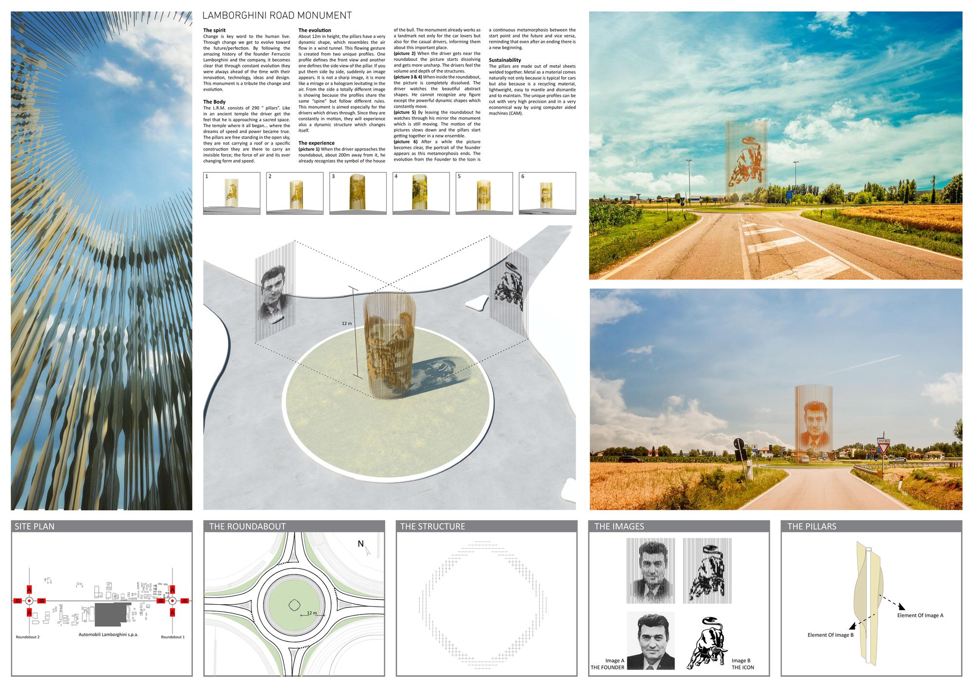 Gallery of YAC Announces Winning Projects for Two Road Monuments ...