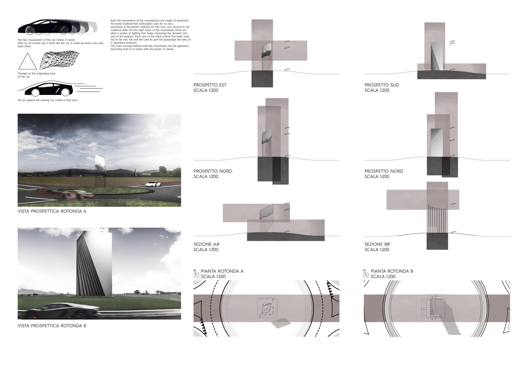 Gallery of YAC Announces Winning Projects for Two Road Monuments ...