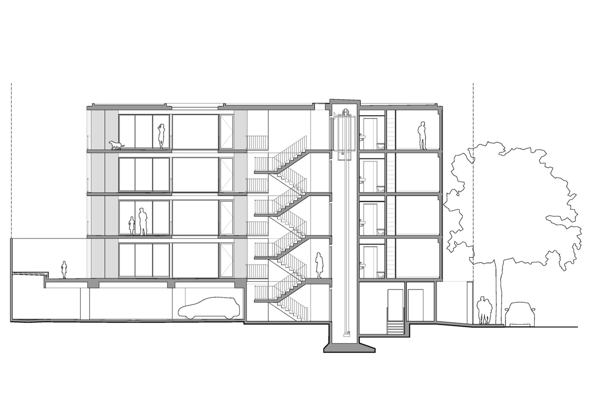 Galeria de Edifício ZLA / Estudio BaBO - 17