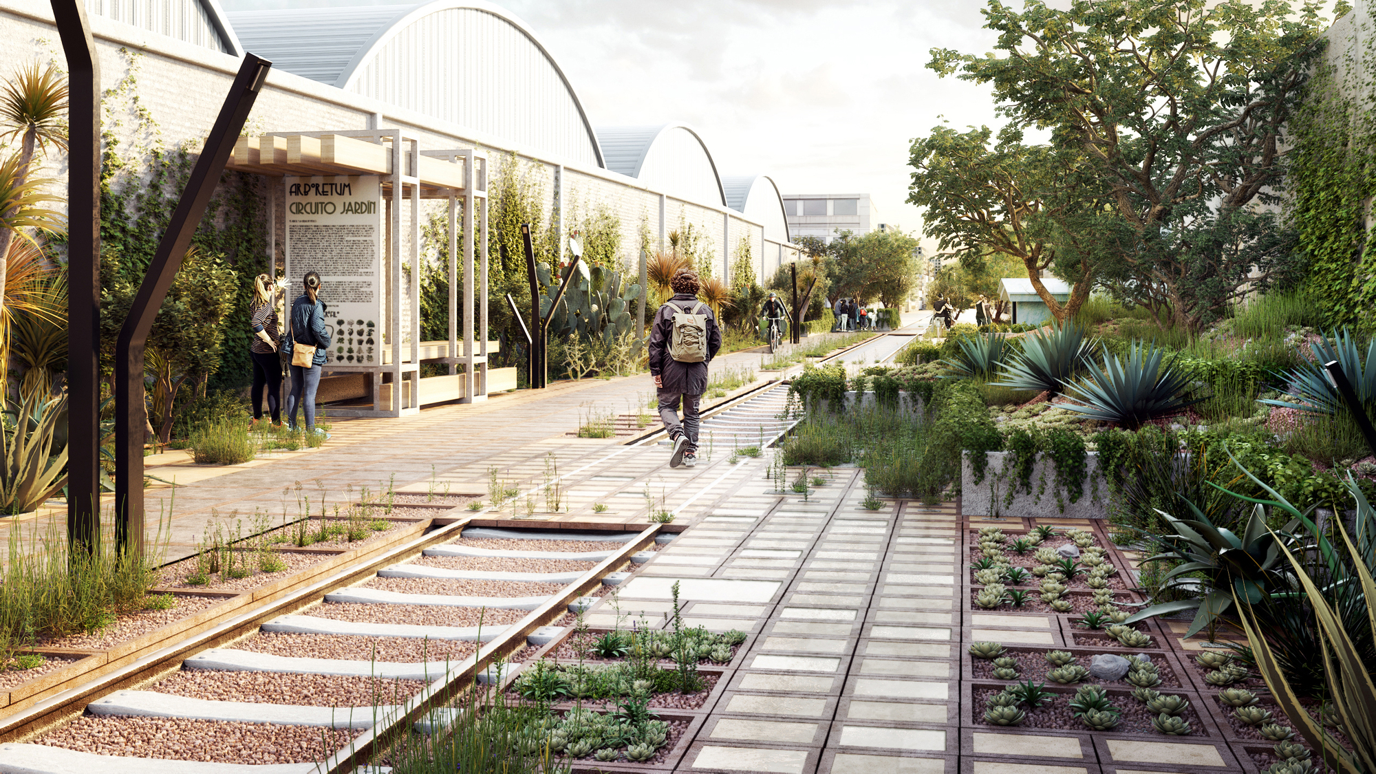 Galería de Conoce el segundo lugar del concurso Parque Lineal ...