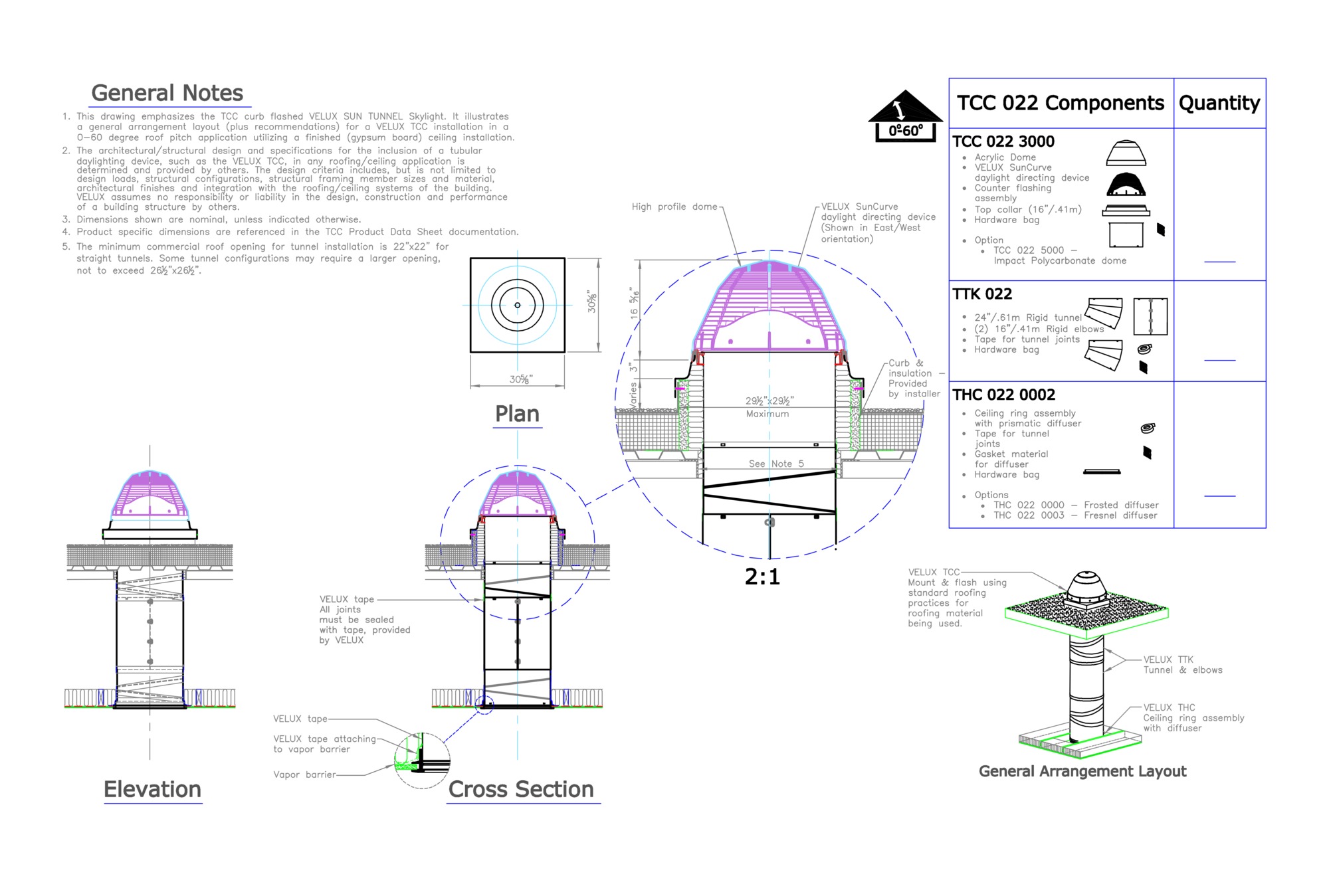 Gallery of 16 CAD Files of Roof Windows and Light Tubes Available for ...
