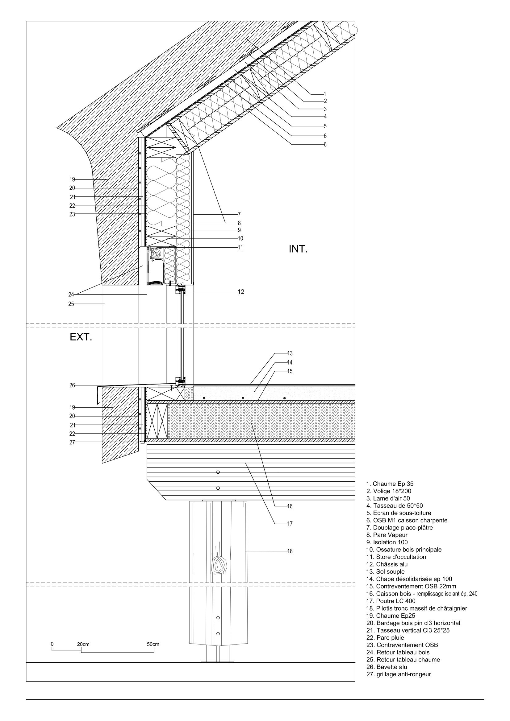 Gallery of 30 Plans, Sections and Details for Sustainable Projects - 52