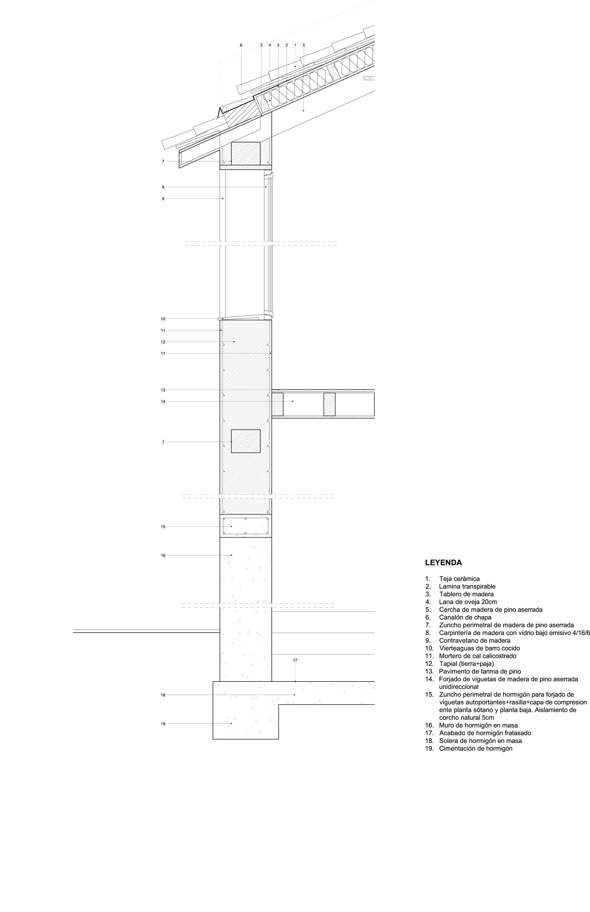 Gallery of 30 Plans, Sections and Details for Sustainable Projects - 62