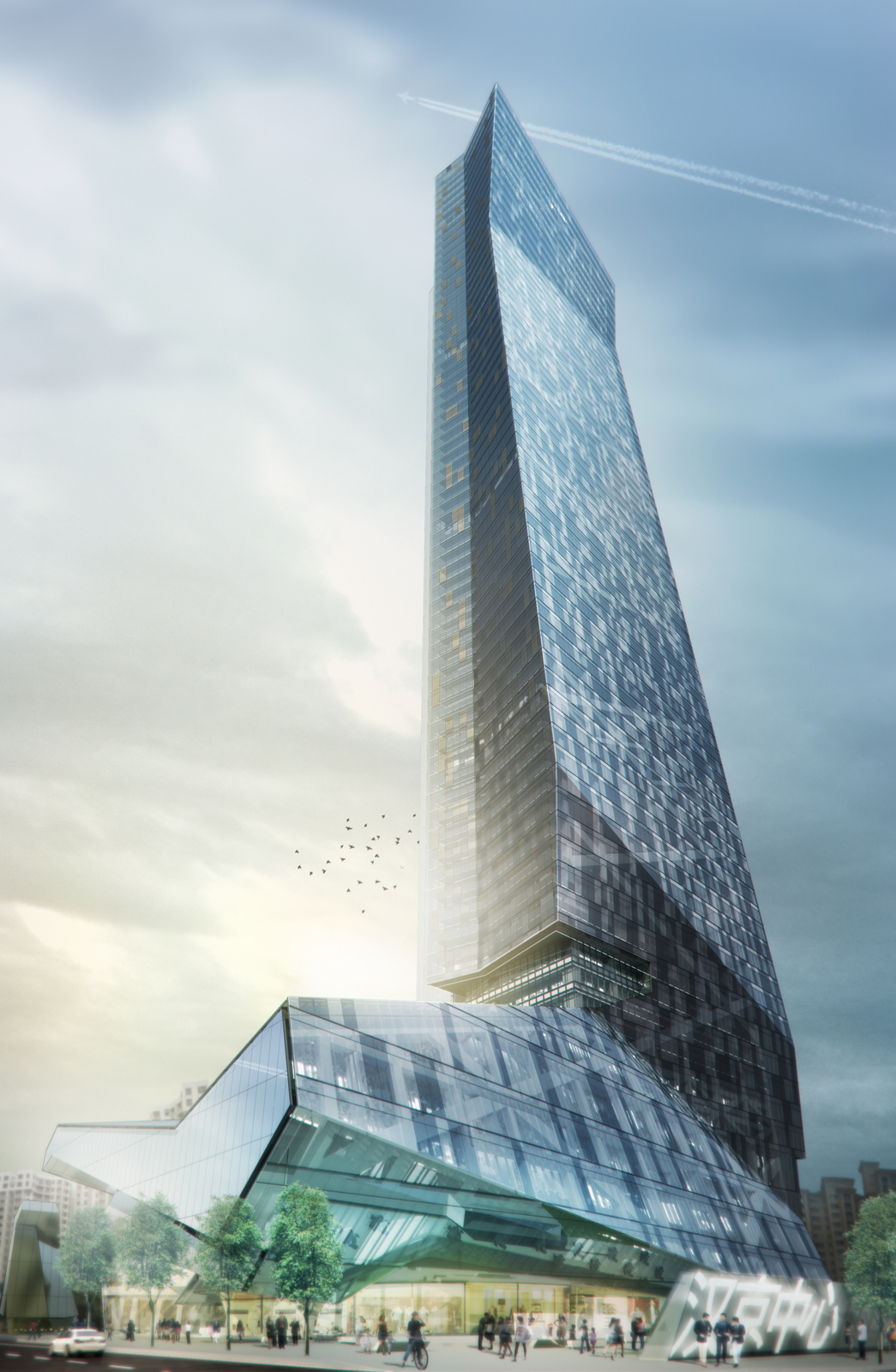 Gallery of Hanking Center Tower in China to Become Tallest Detached ...