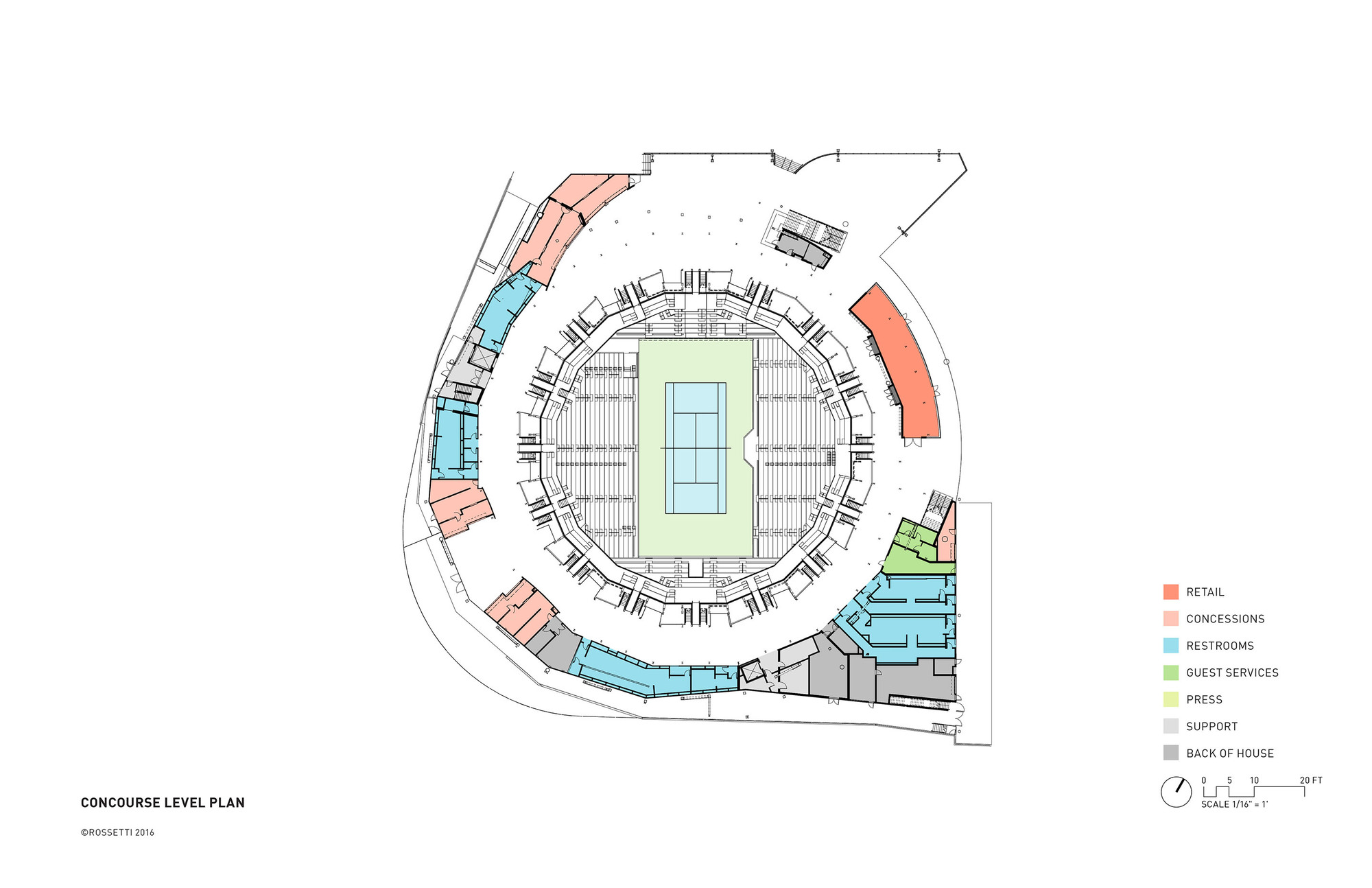 Gallery of Grandstand Stadium / ROSSETTI - 30