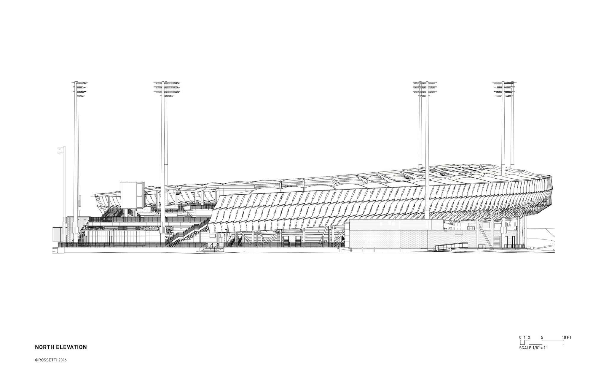 Galería de Grandstand Stadium / ROSSETTI - 32