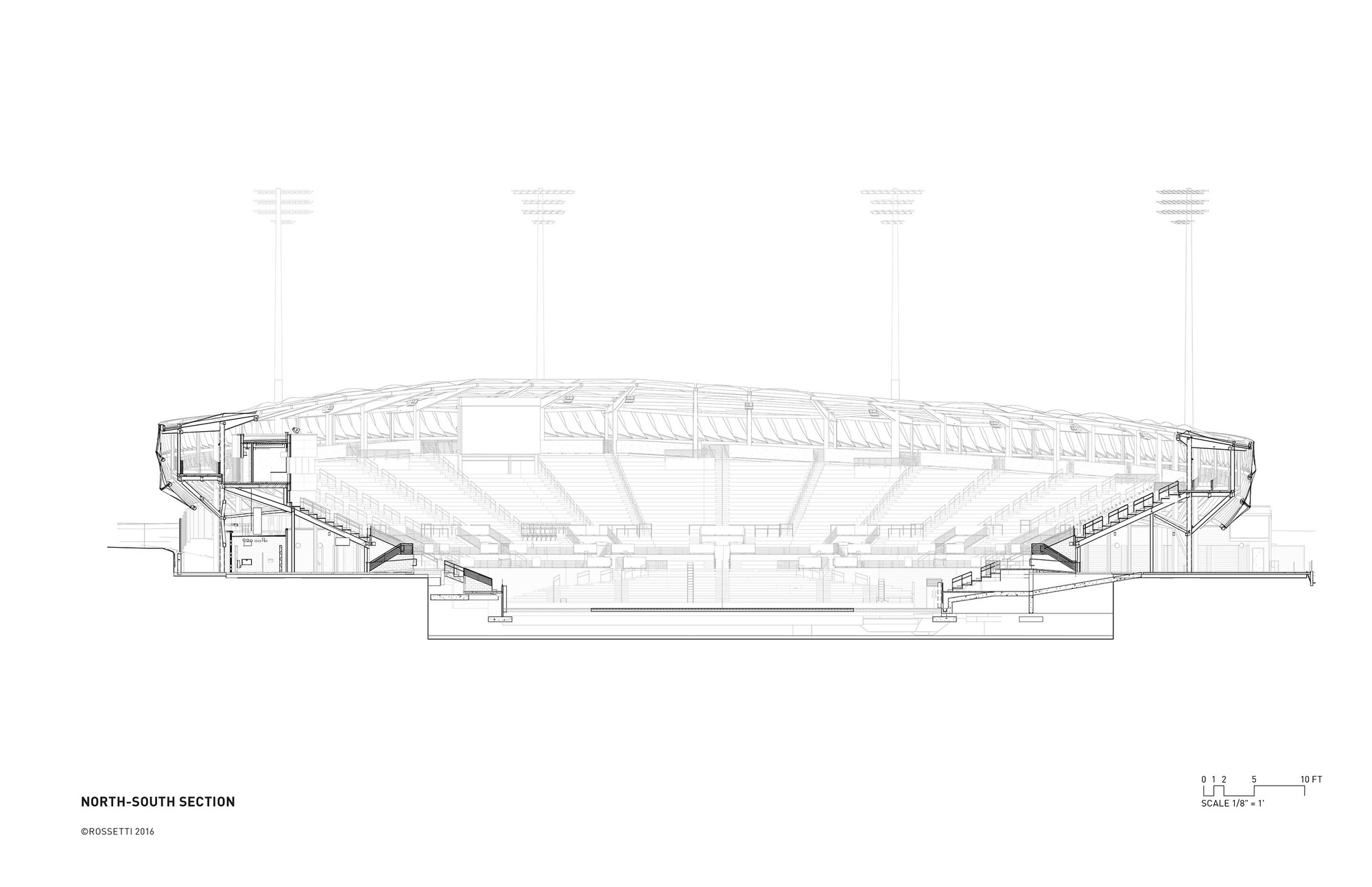 Gallery of Grandstand Stadium / ROSSETTI - 35