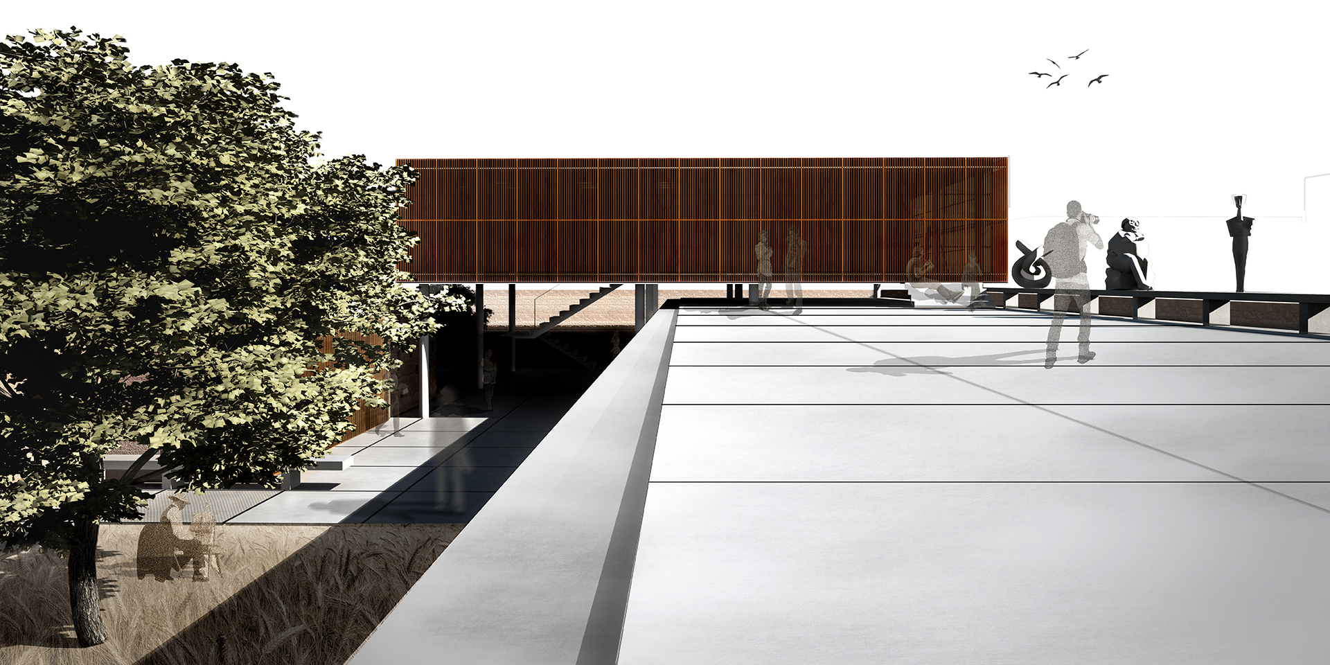Gallery of Winning Proposal for Cultural Village Mixes Architectural ...