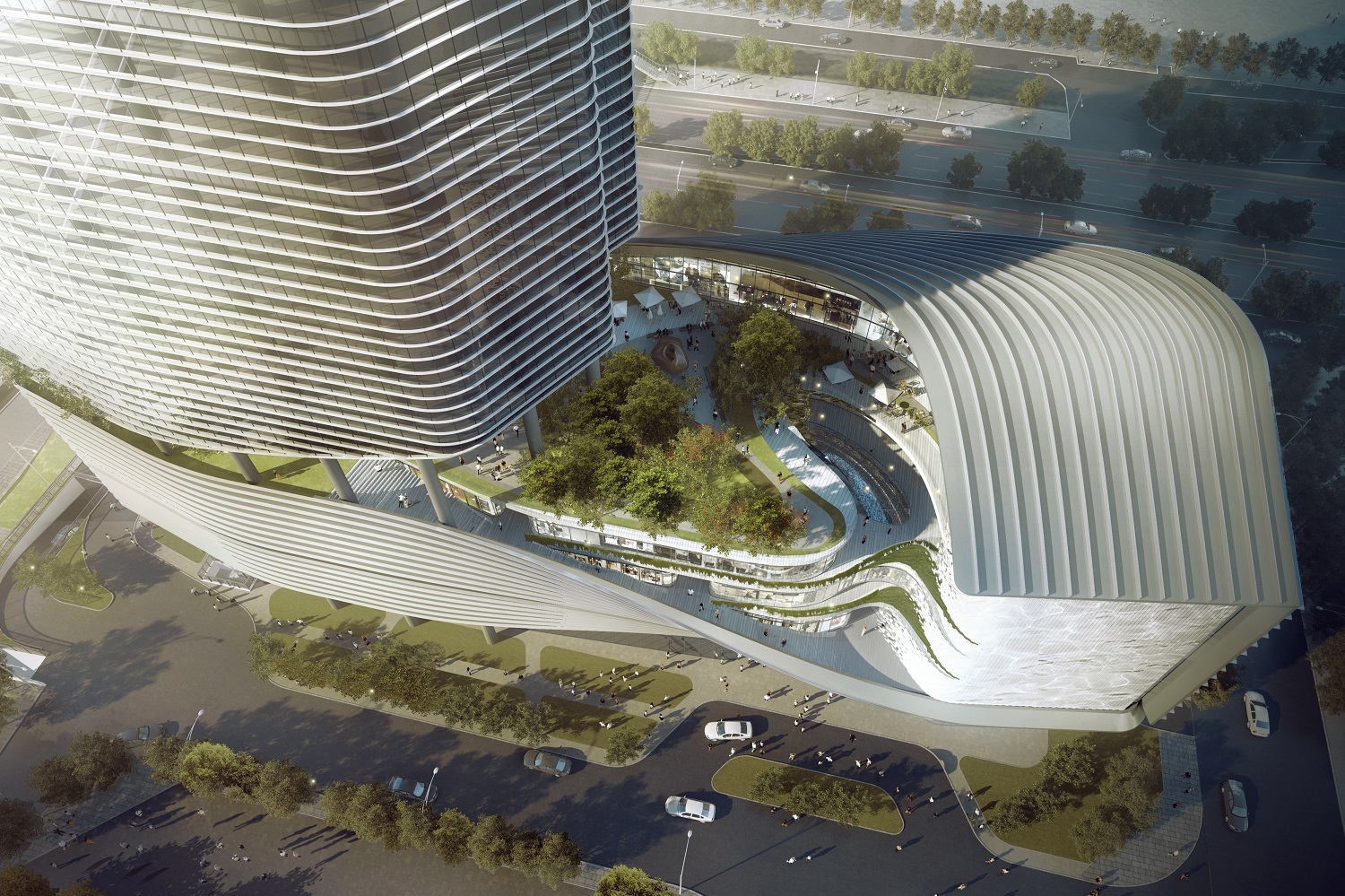 Gallery of Aedas Releases Plans for Blooming Bamboo-Inspired Tower in ...
