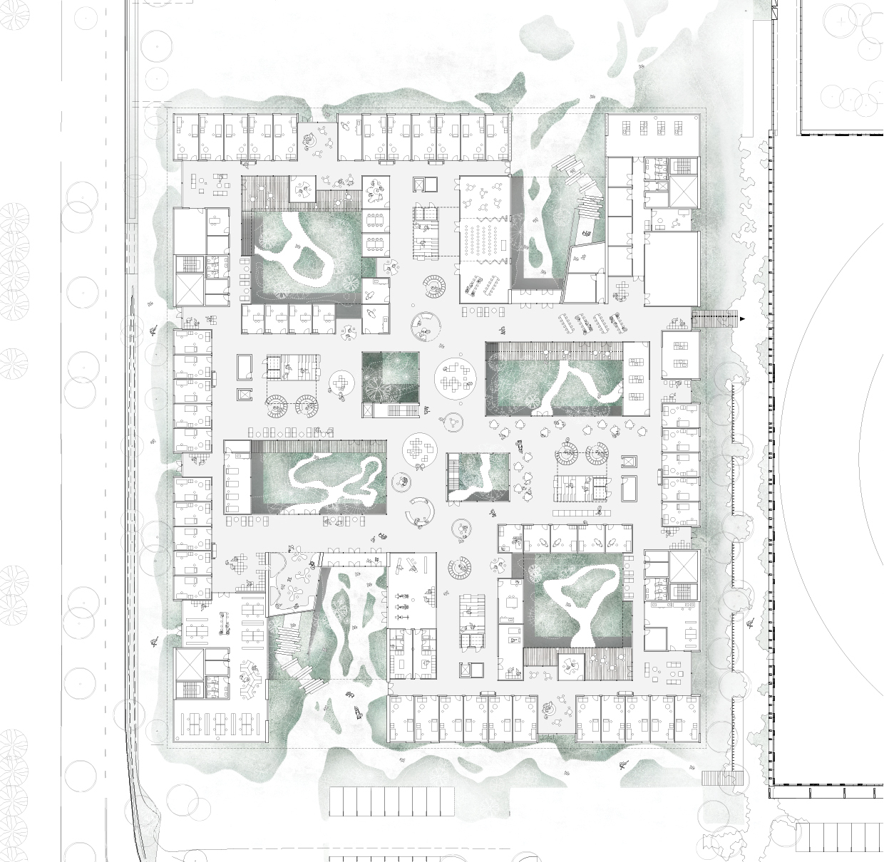 Gallery of This Copenhagen Diabetes Center Connects Patients to Nature - 14