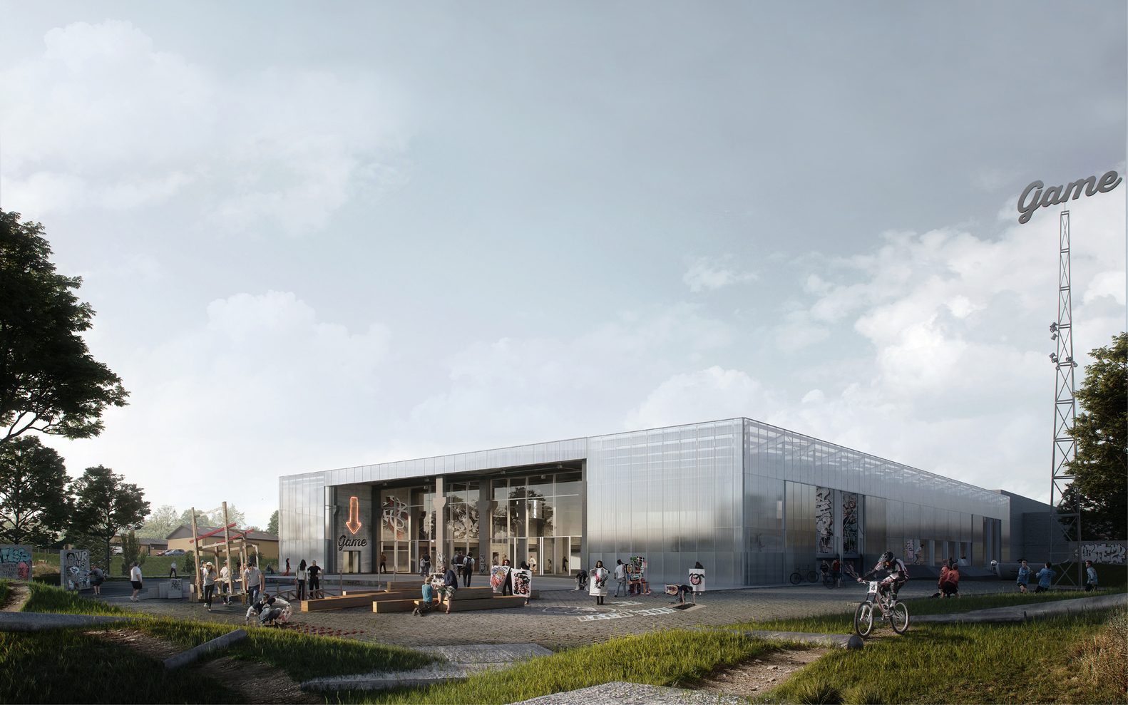 Gallery of EFFEKT's Winning Proposal Converts Abandoned Warehouse Into ...