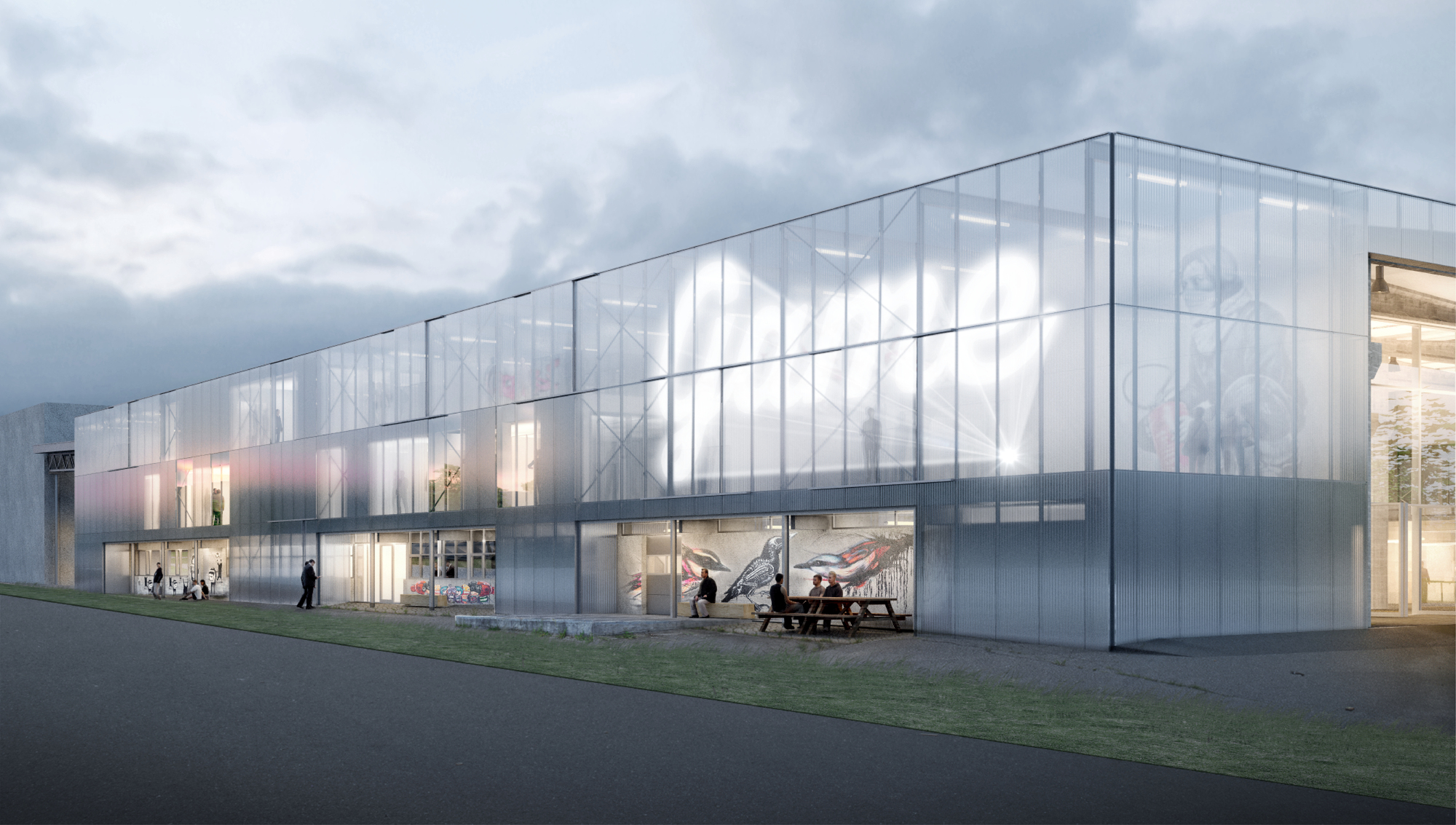 Gallery of EFFEKT's Winning Proposal Converts Abandoned Warehouse Into ...