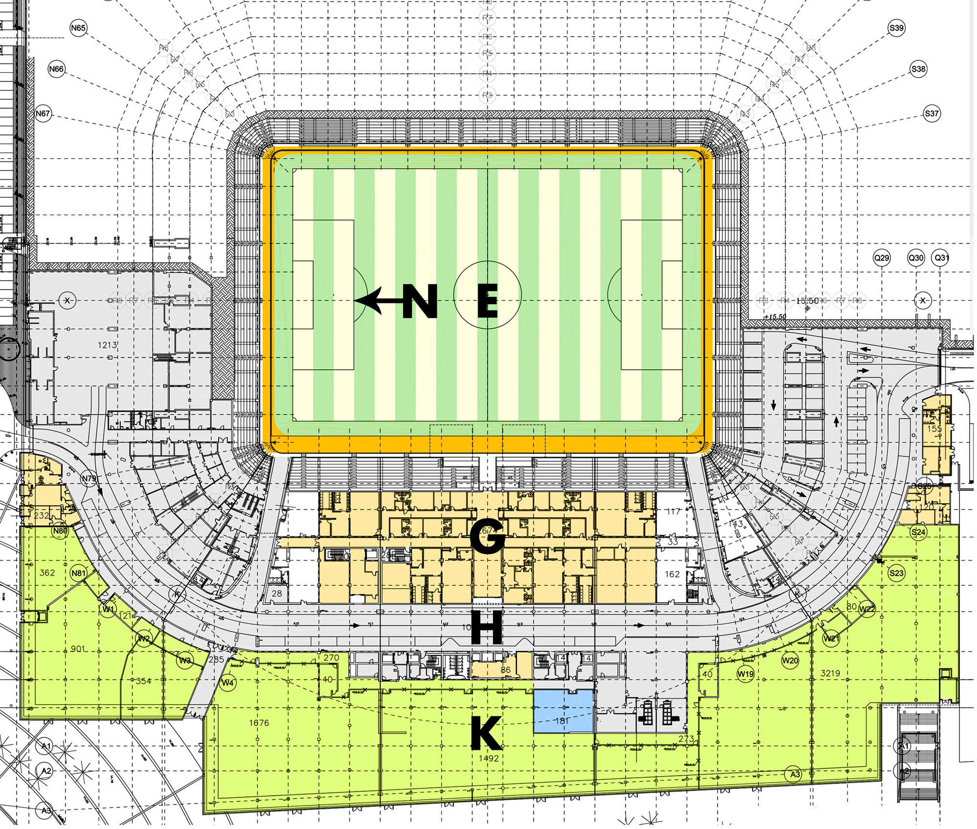 Gallery of Sammy Ofer Stadium / KSS GROUP + Mansfeld-Kehat Architects - 14