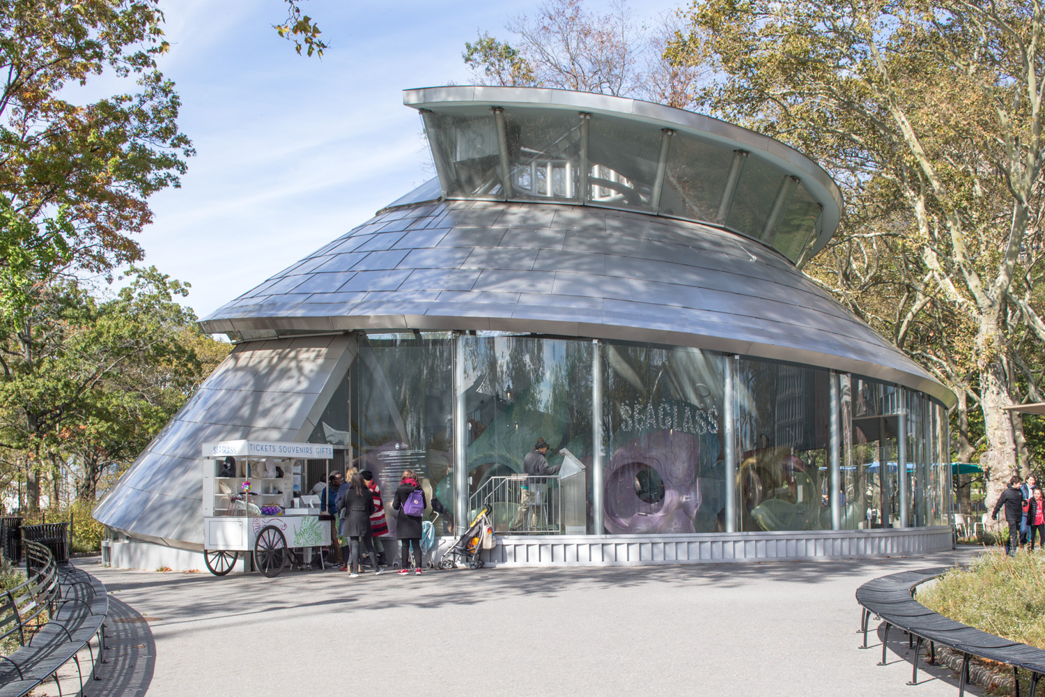 Gallery of New York City's SeaGlass Carousel, Photographed by Danica O ...