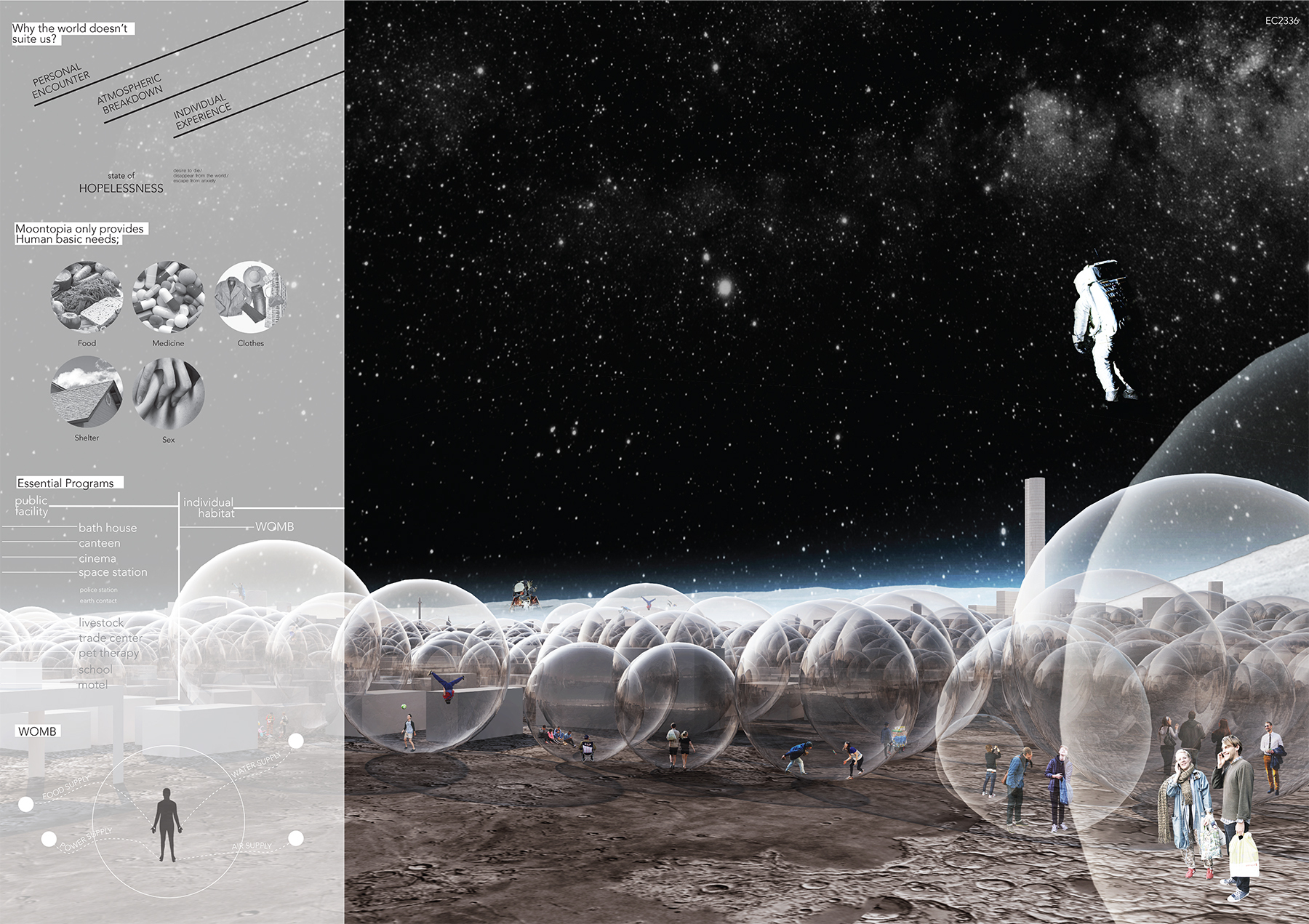 Gallery of 9 Visions for Lunar Colonies Selected as Winners in ...