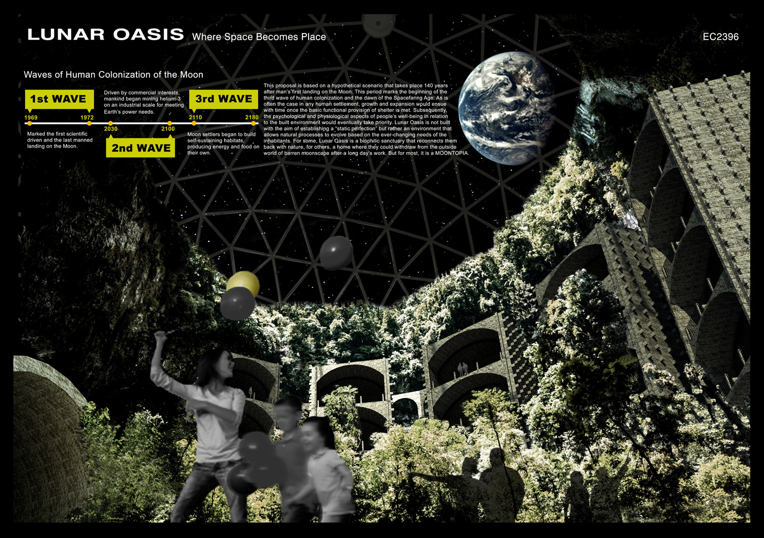 Gallery of 9 Visions for Lunar Colonies Selected as Winners in ...