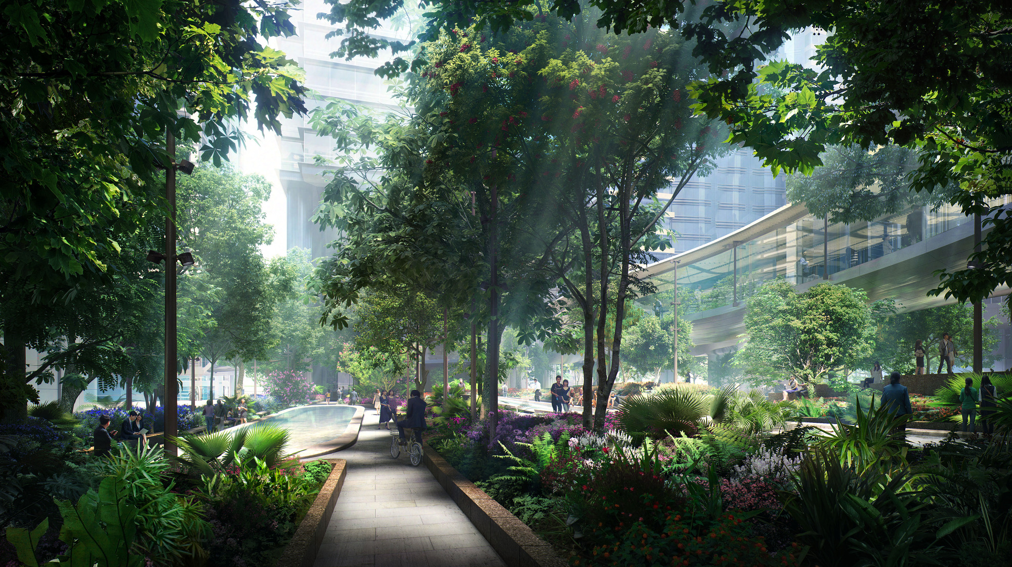 Gallery of Taikoo Place / Gustafson Porter + Bowman - 4