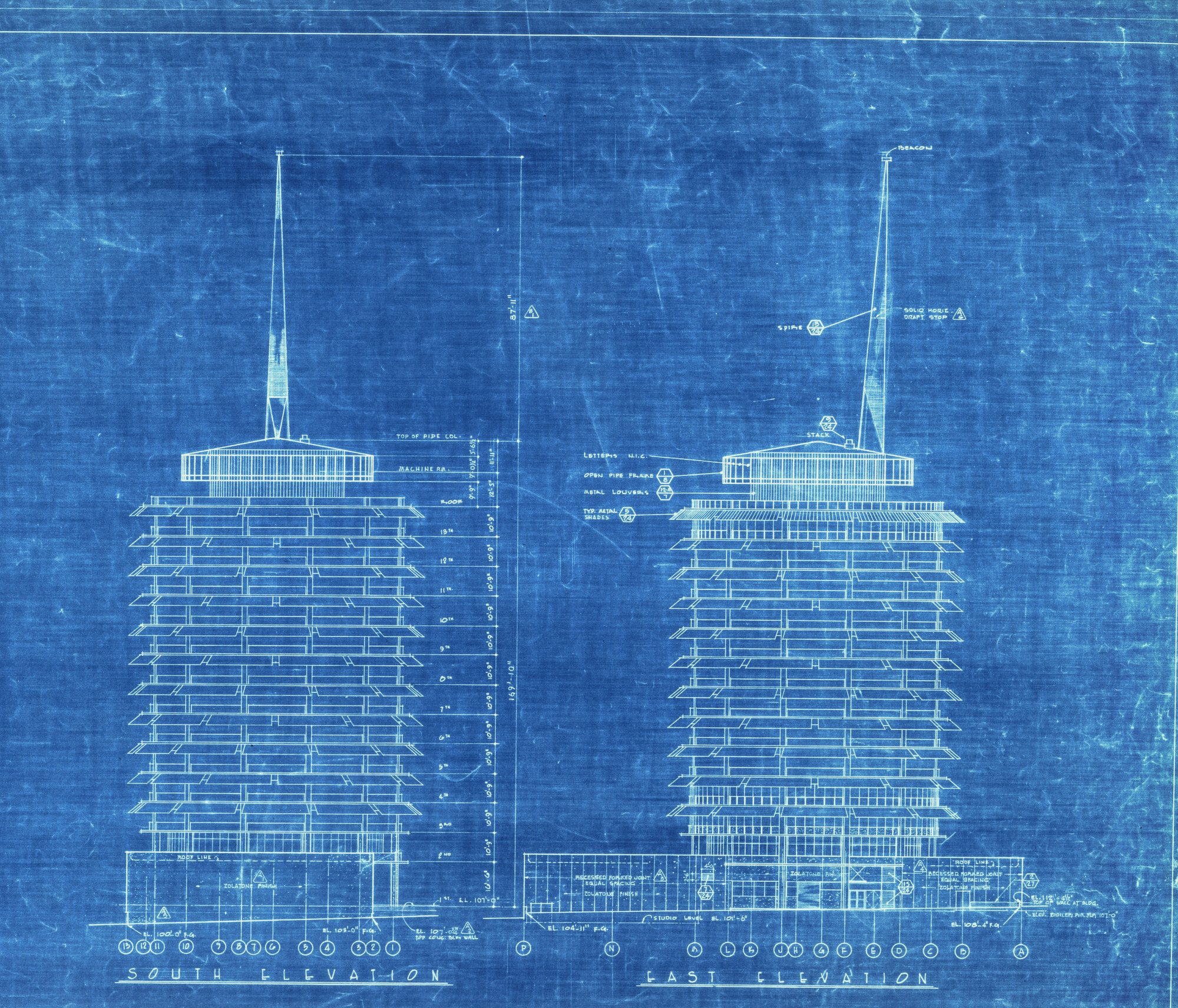 Gallery of The Record Company Headquarters that Revived 1950s Hollywood ...