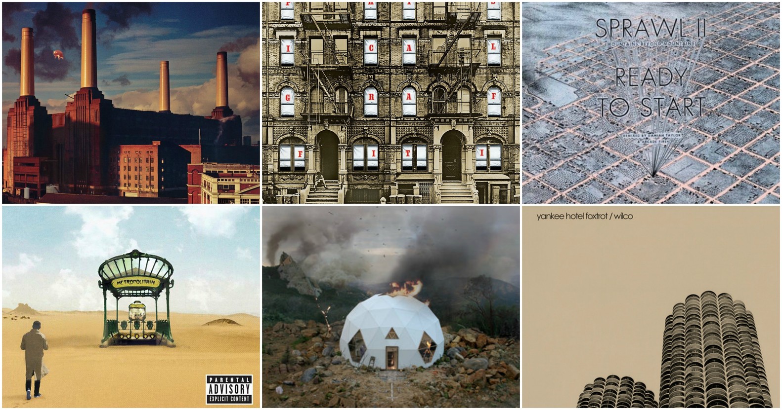 Gallery of The Architectural Stories Behind 7 Famous Album Covers - 2