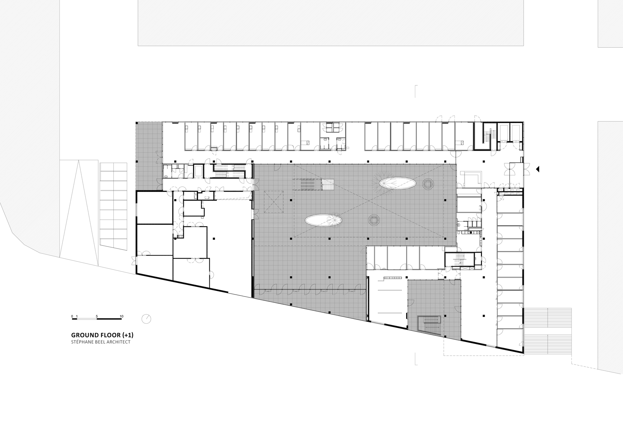 Gallery of University Psychiatric Centre / Stéphane Beel Architects - 9