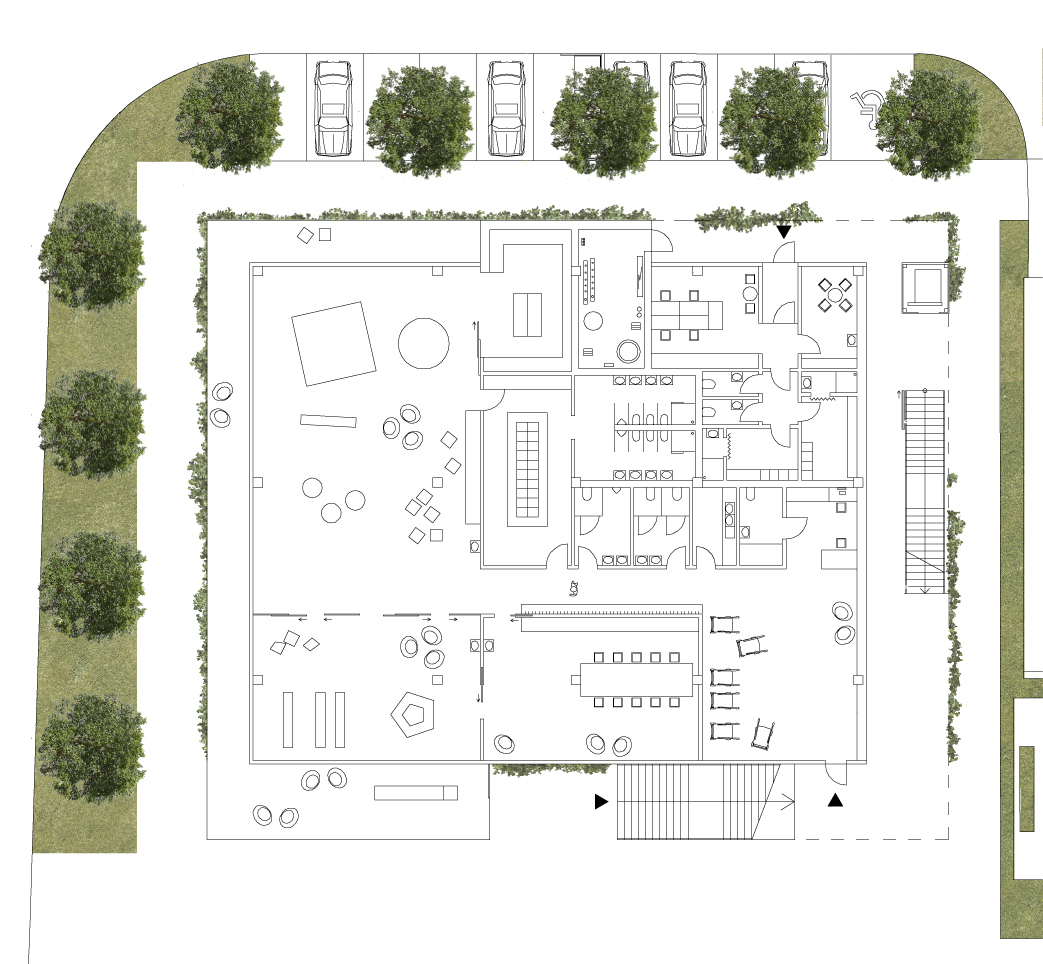 Gallery of Community Centre Máj / SLLA Architects - 15