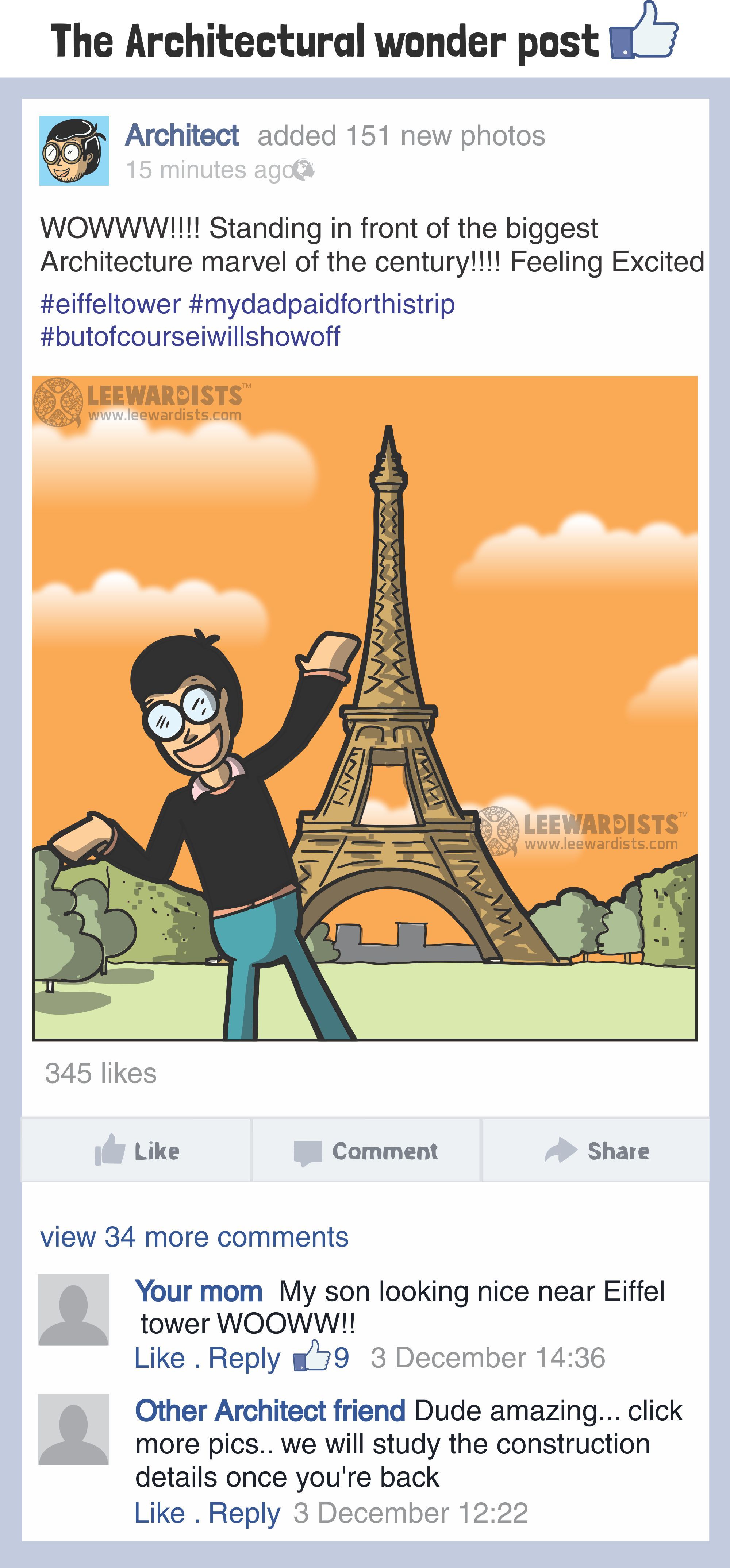 Gallery of Architects and Their Facebook Posts - 3