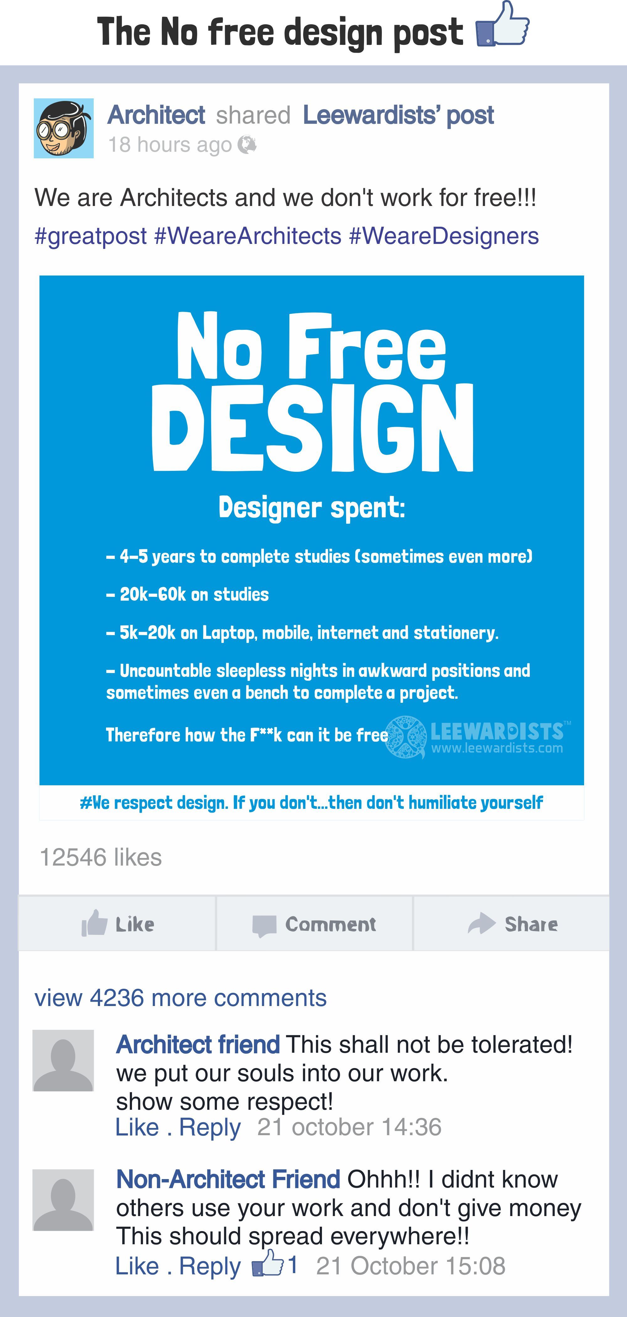 Gallery of Architects and Their Facebook Posts - 9