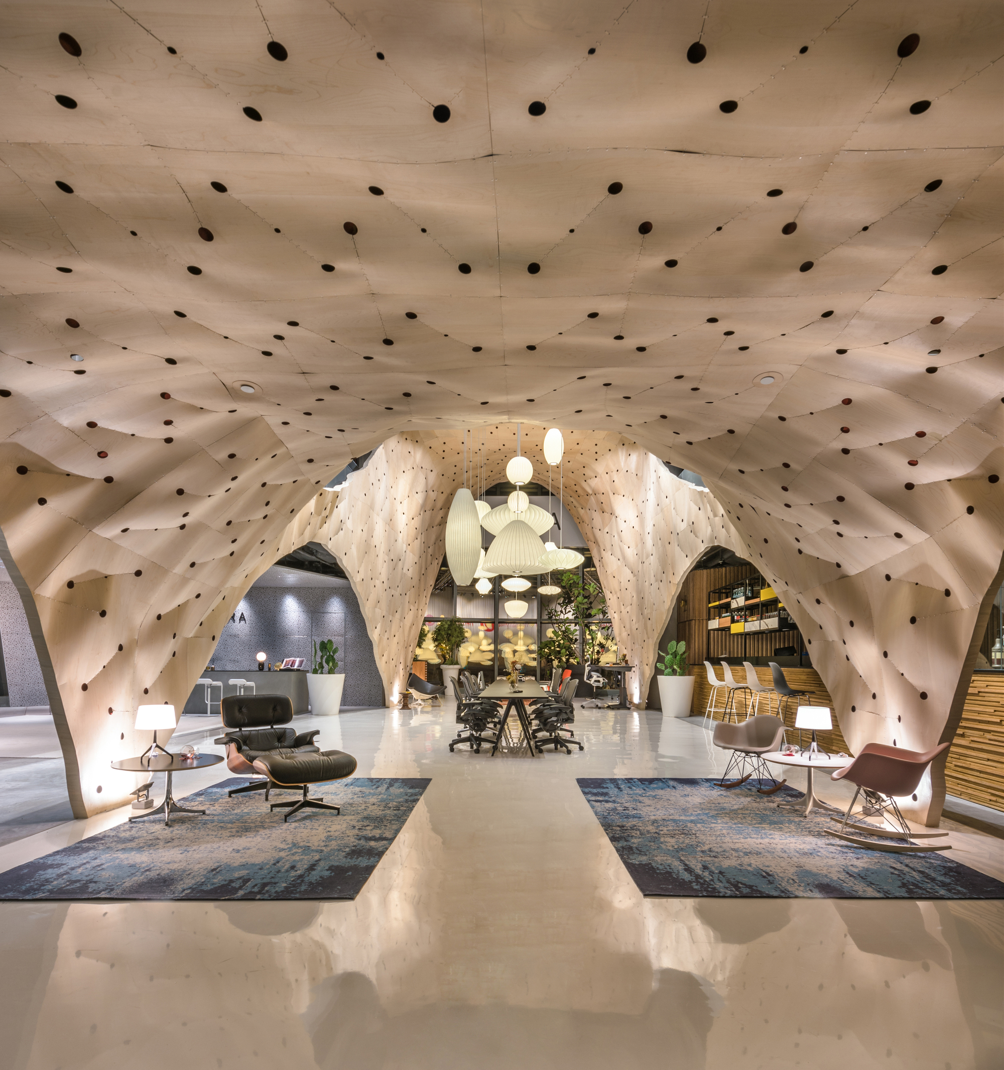 Gallery of PRODUCE Workshop Debuts Plywood-based "Fabricwood" Pavilion ...