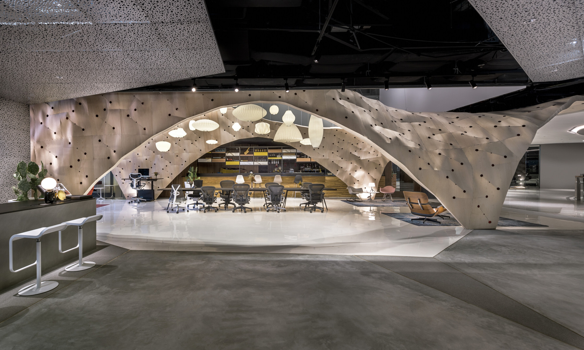 Gallery of PRODUCE Workshop Debuts Plywood-based "Fabricwood" Pavilion ...