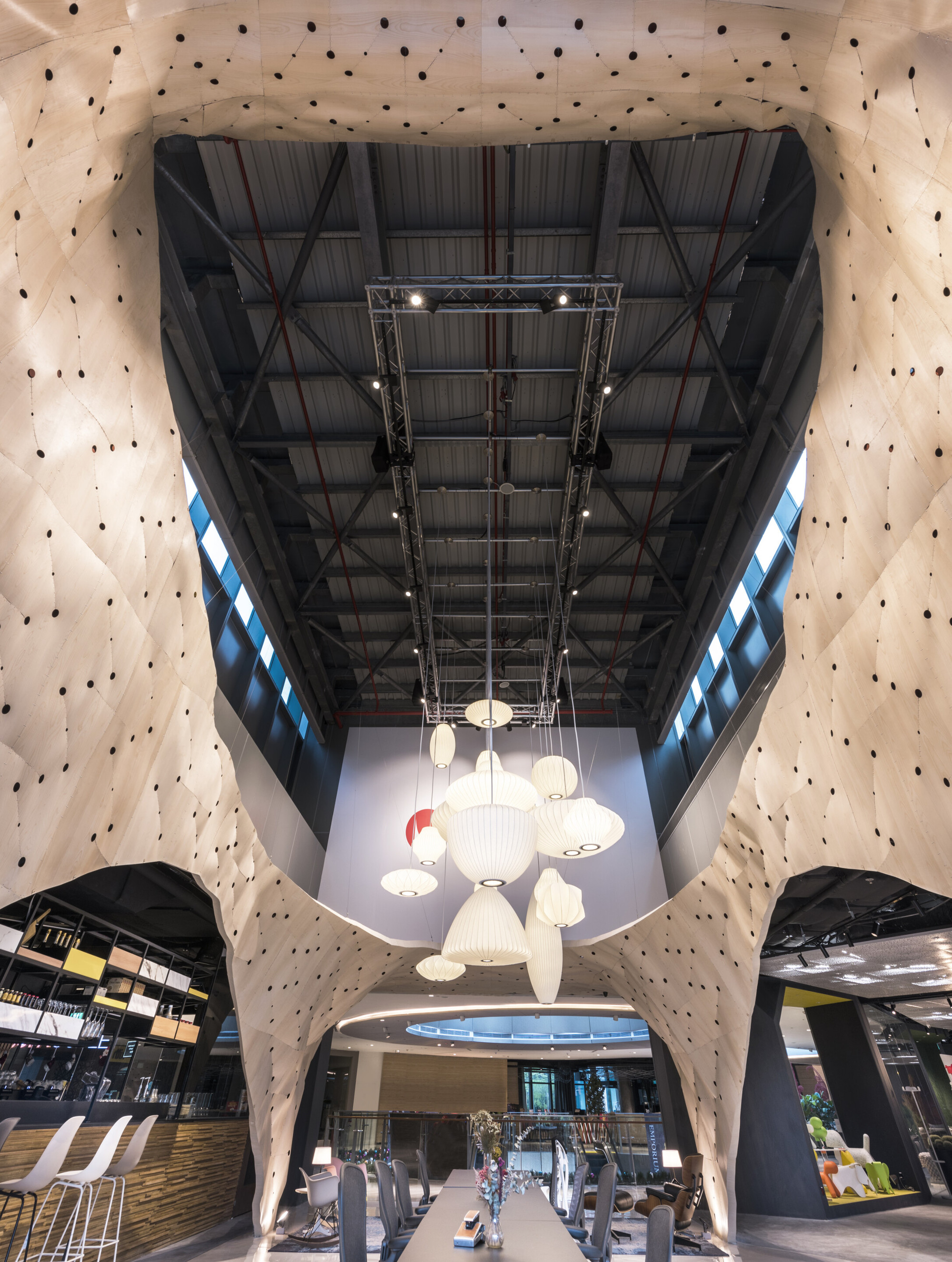 Gallery of PRODUCE Workshop Debuts Plywood-based "Fabricwood" Pavilion ...