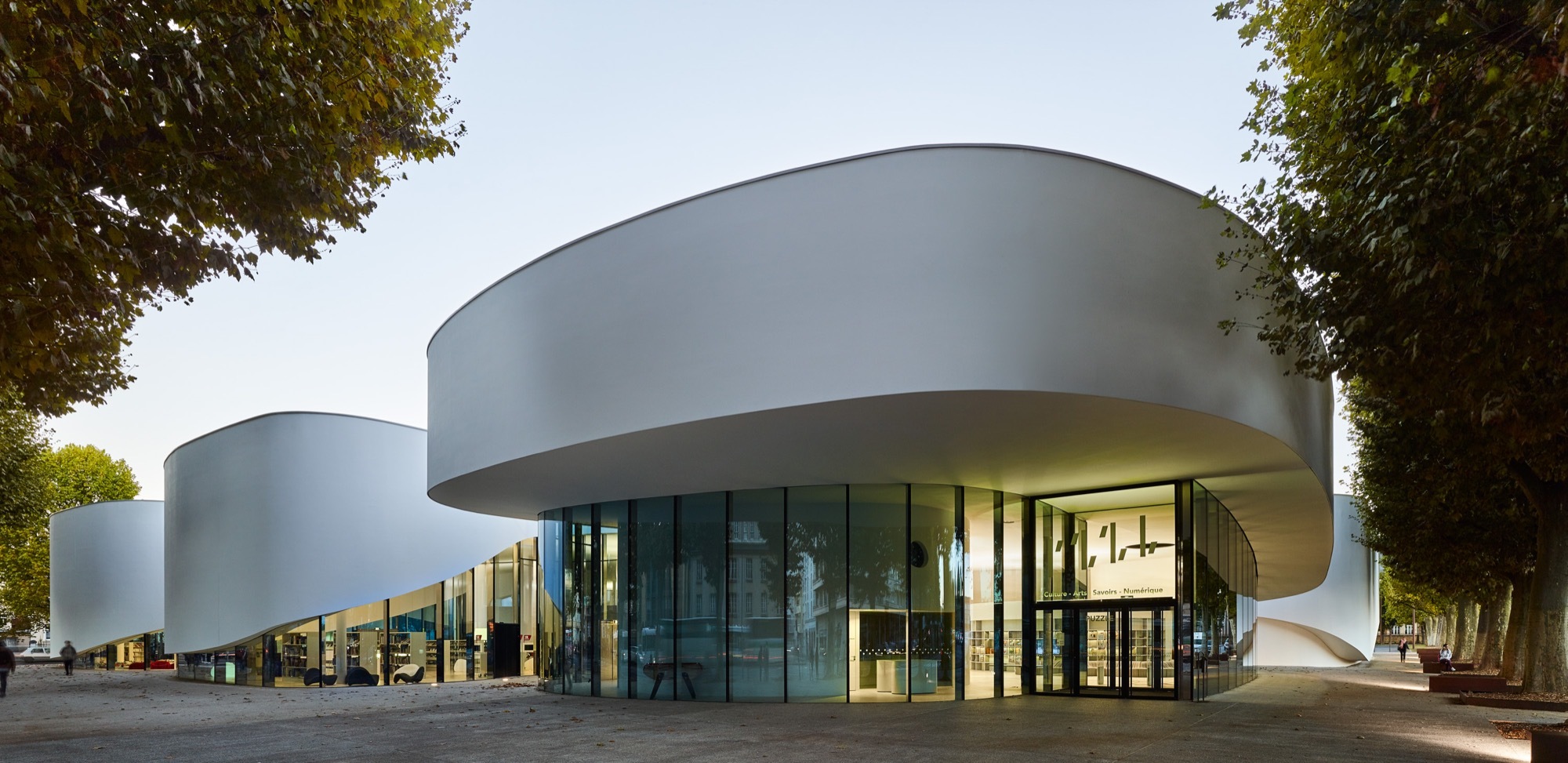 Gallery of Media Library [Third-Place] in Thionville / Dominique Coulon ...