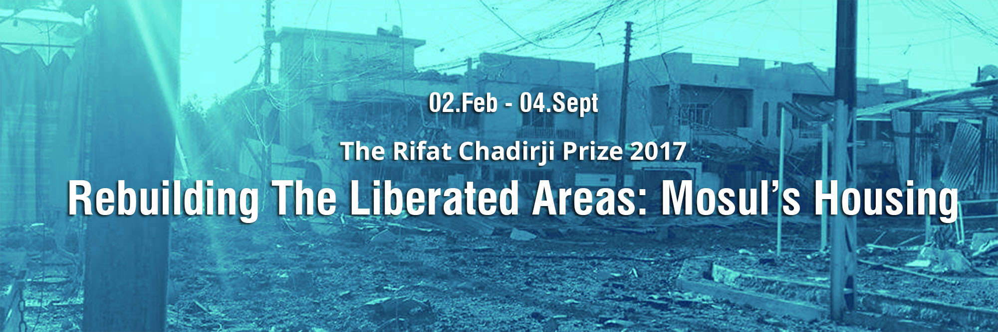 Call for Entries: Rebuilding Iraq's Liberated Areas: Mosul's Housing ...