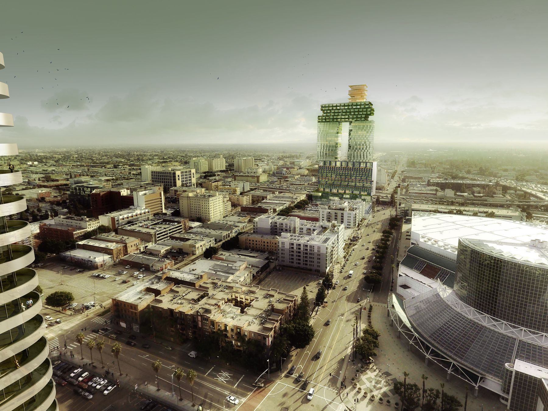 Gallery of Gensler Designs 52-Story Mixed-Use "Gateway" to Downtown Los ...
