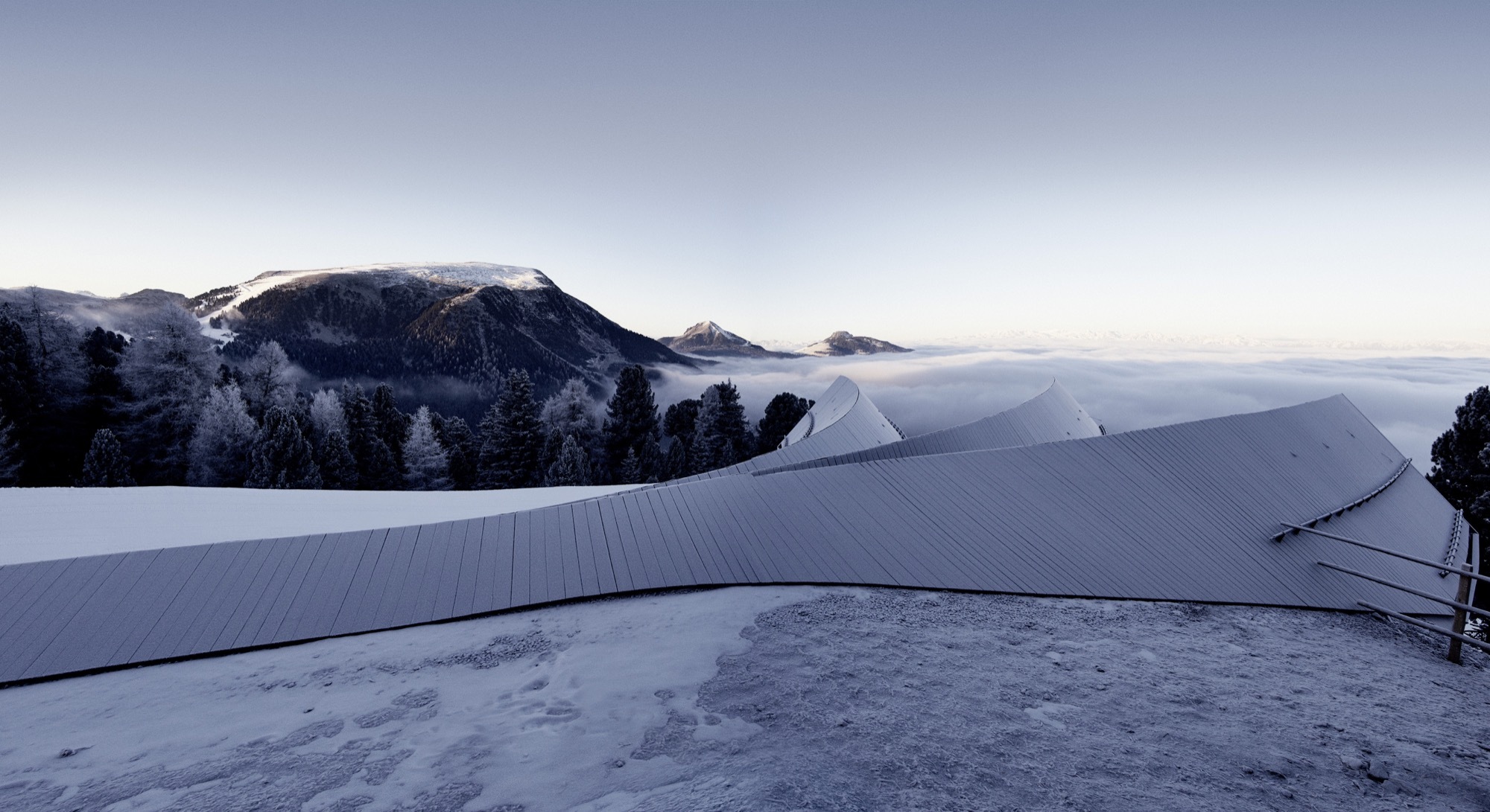 Gallery of Oberholz Mountain Hut / Peter Pichler Architecture + Pavol ...