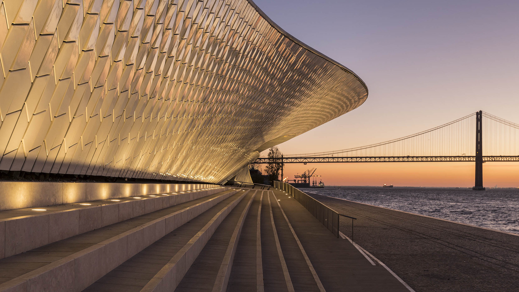 Gallery of Watch AL_A’s MAAT Museum in Lisbon Shimmer in this 4K ...