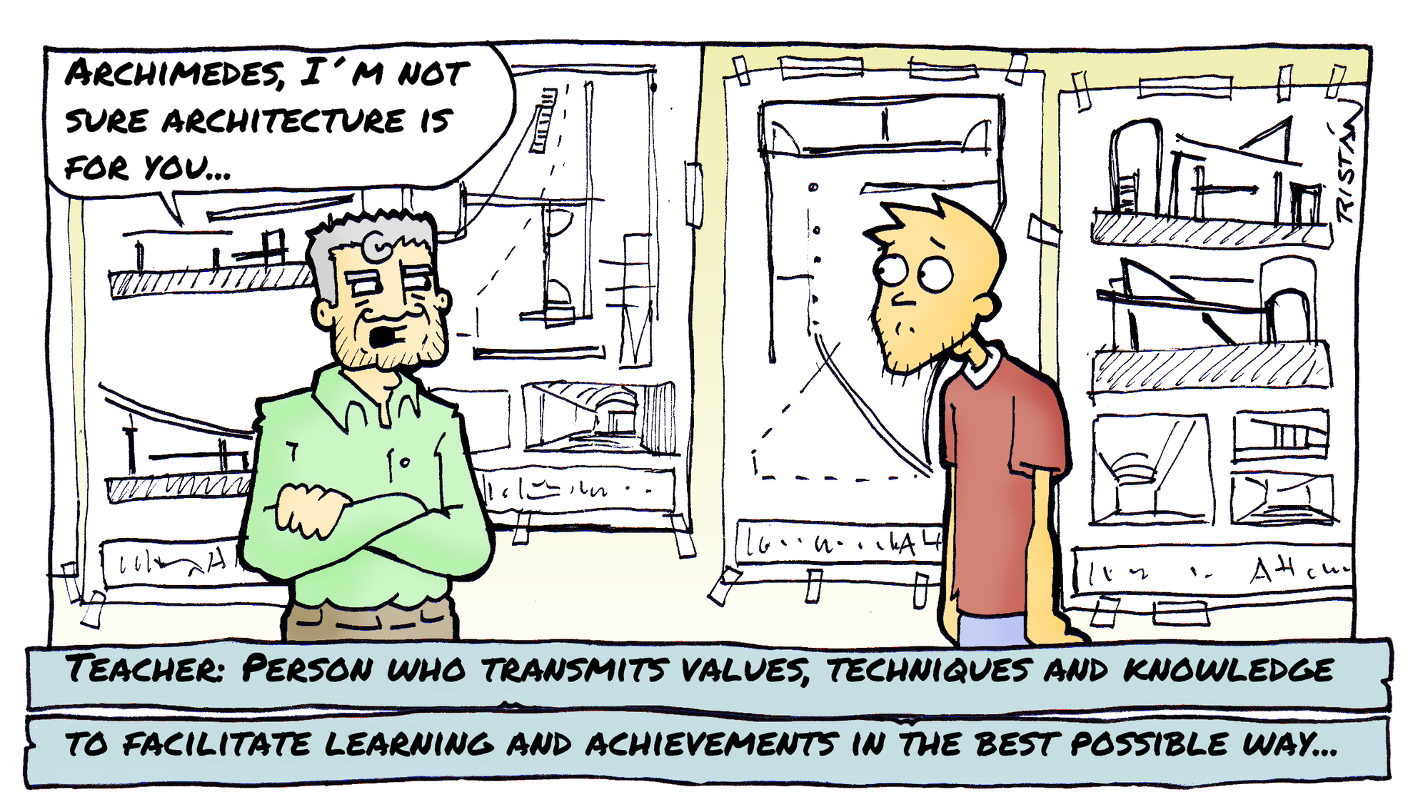 Gallery of The Architecture Student Through 15 Comic Strips - 6