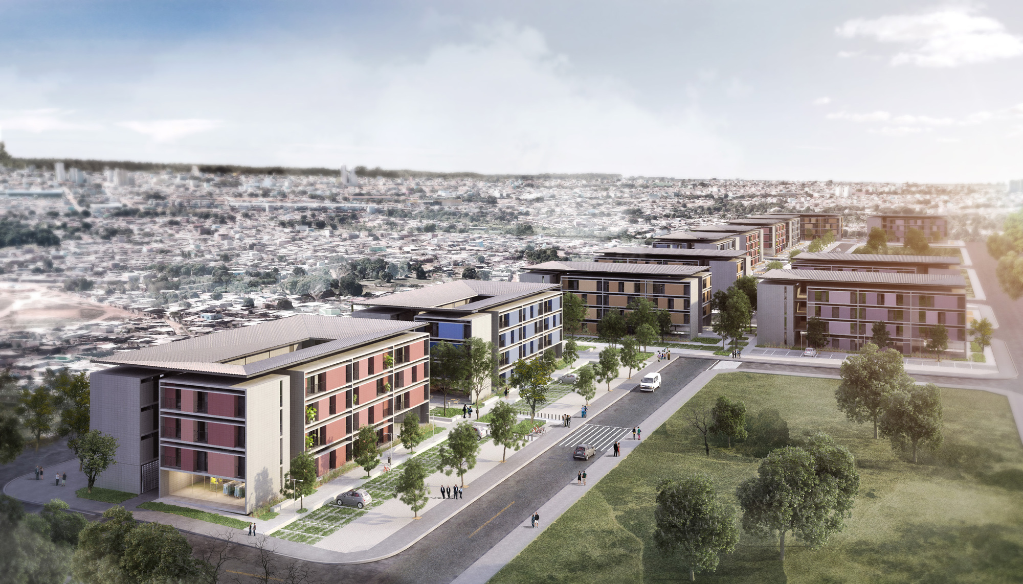 Menção honrosa no concurso CODHAB Sol Nascente – trecho 2, por ...