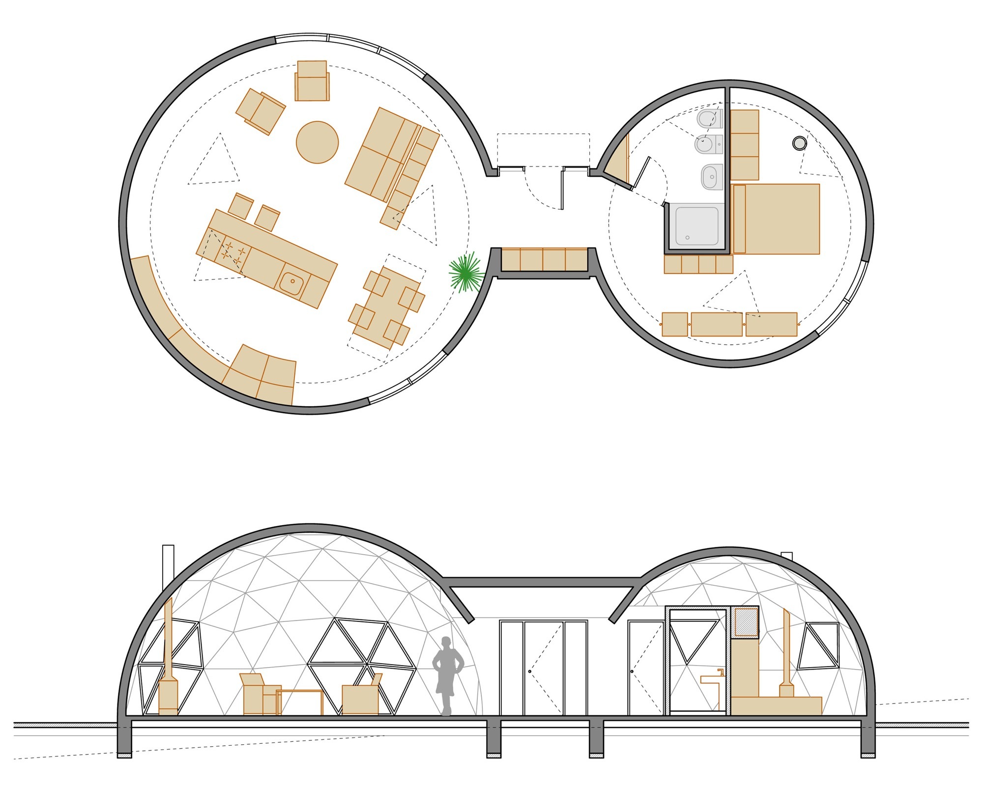 Galería de Vivienda geodésica / Ecoproyecta - 20
