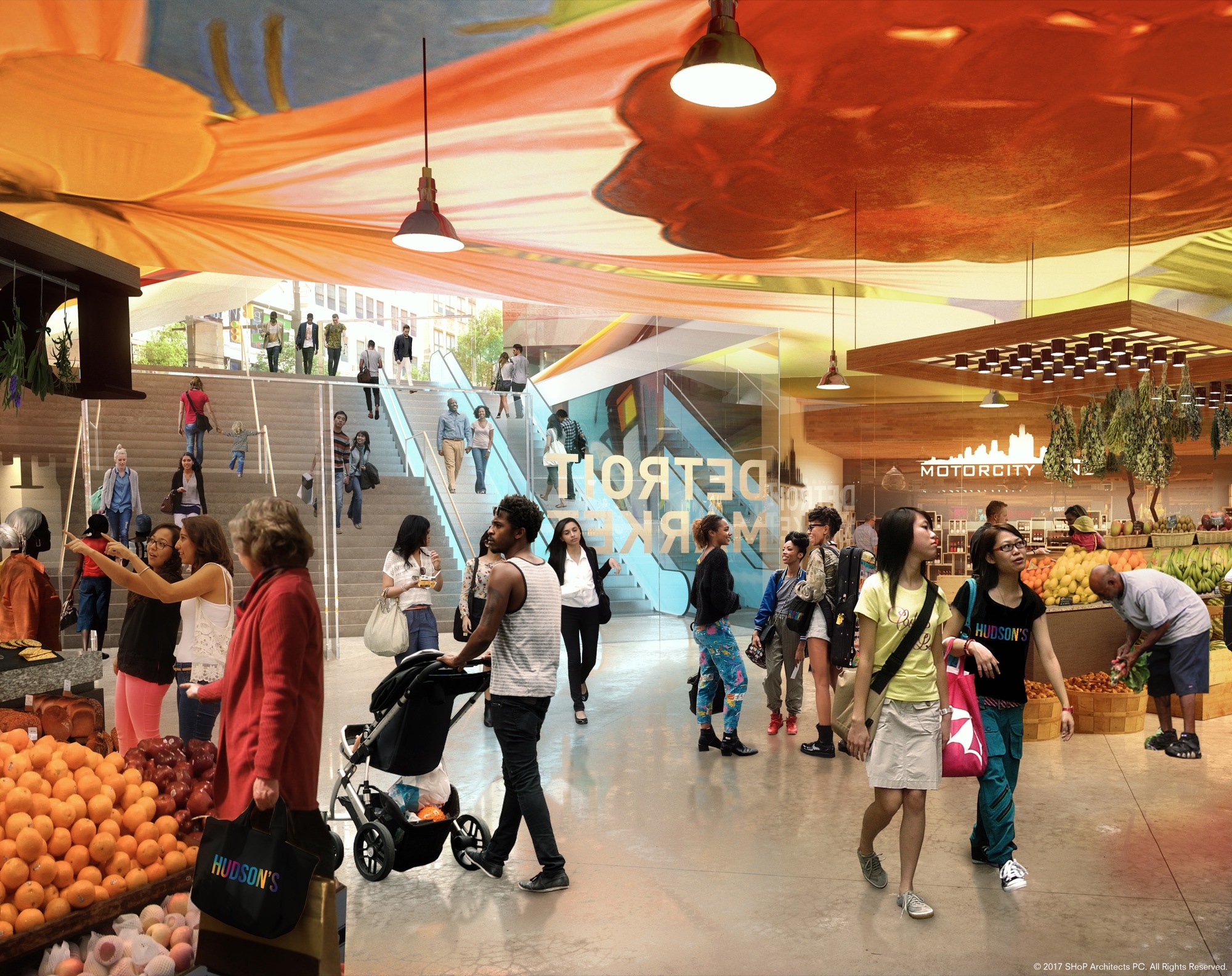 Gallery of SHoP Unveils Plans for Detroit’s Tallest Tower on Historic ...