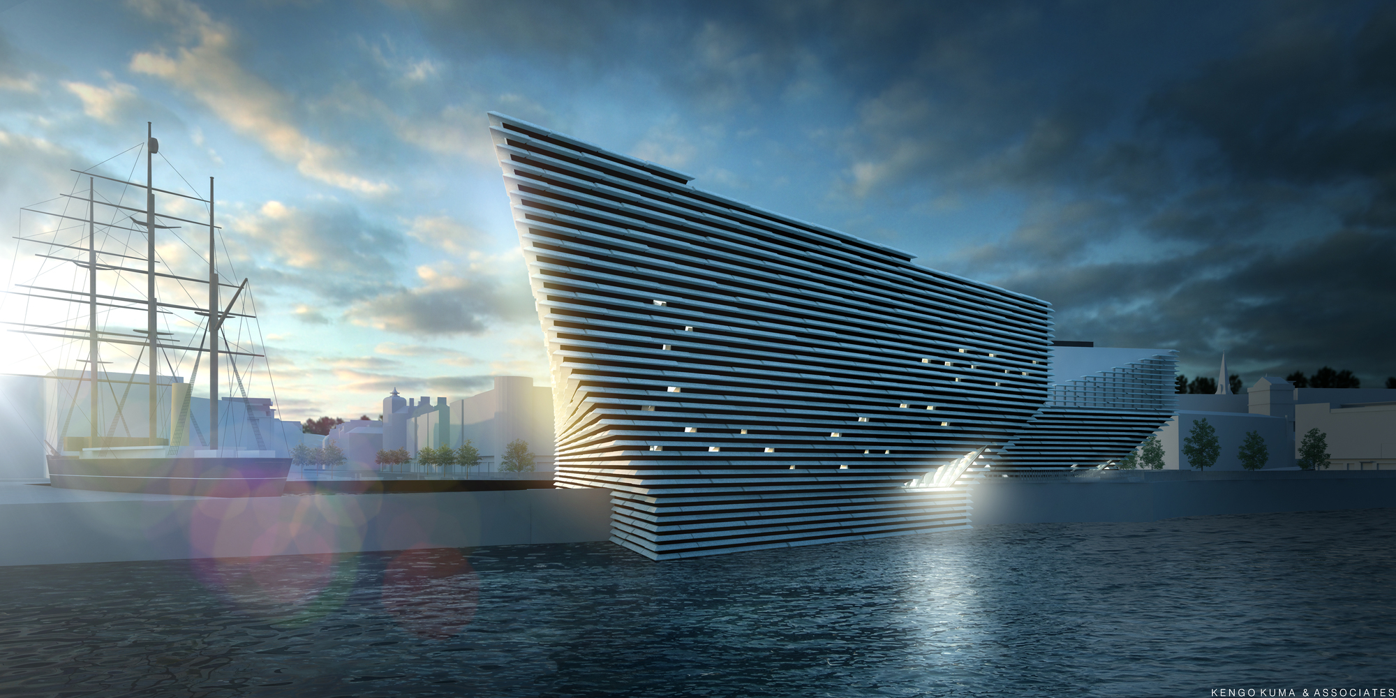 Gallery of Watch the Construction of Kengo Kuma's V&A Dundee in This ...