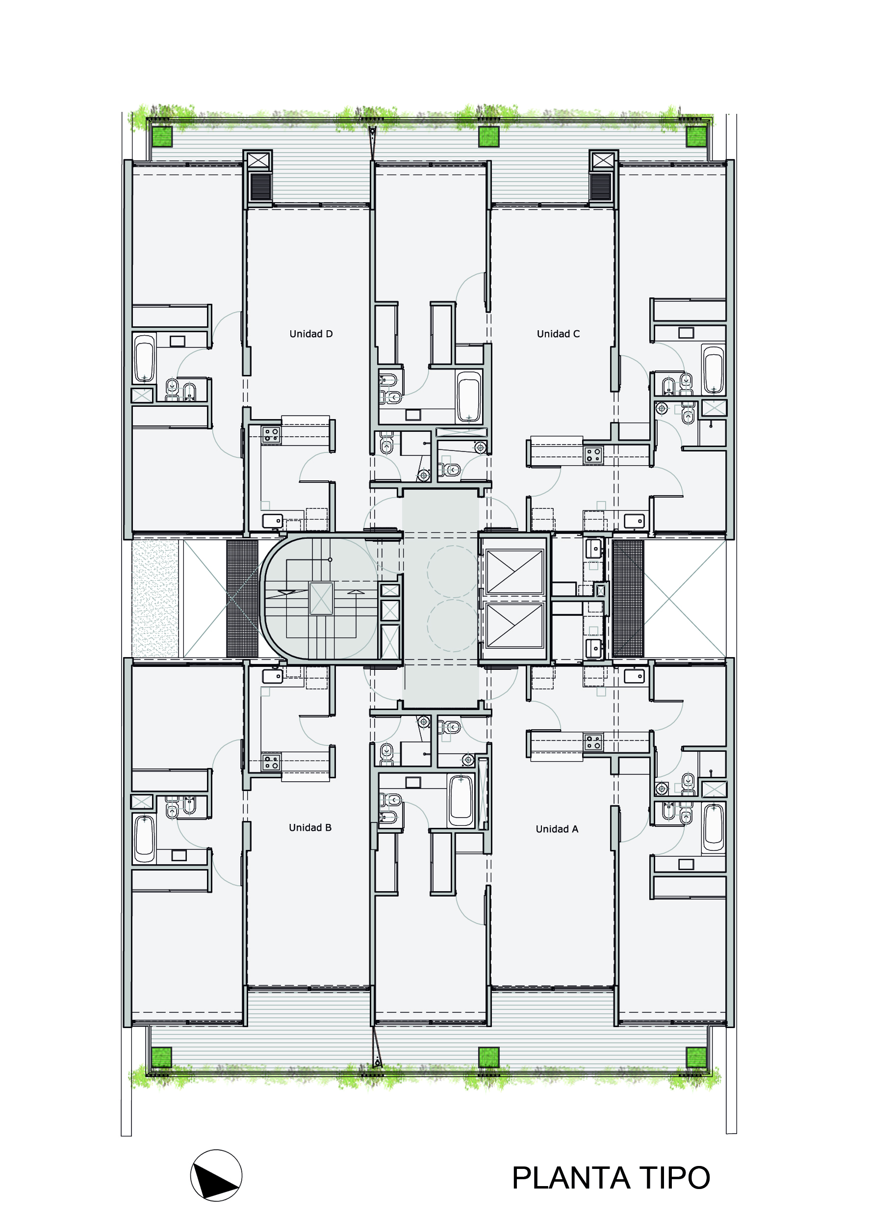 Galeria de Edifício Sucre 734 / Carlos Levit + del Puerto Sardin Arquitectos - 15