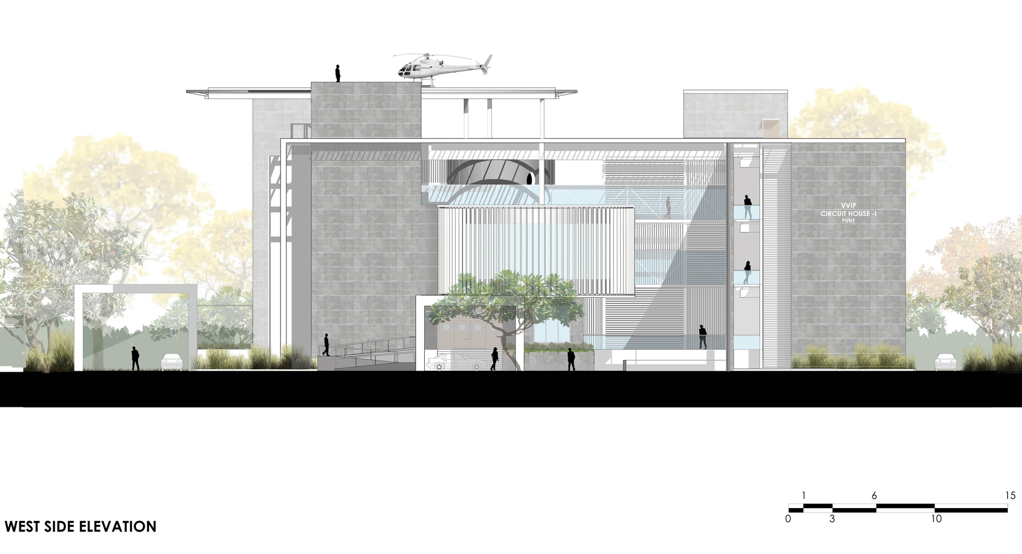 Gallery of VVIP Circuit House - I / Sunil Patil And Associates - 24