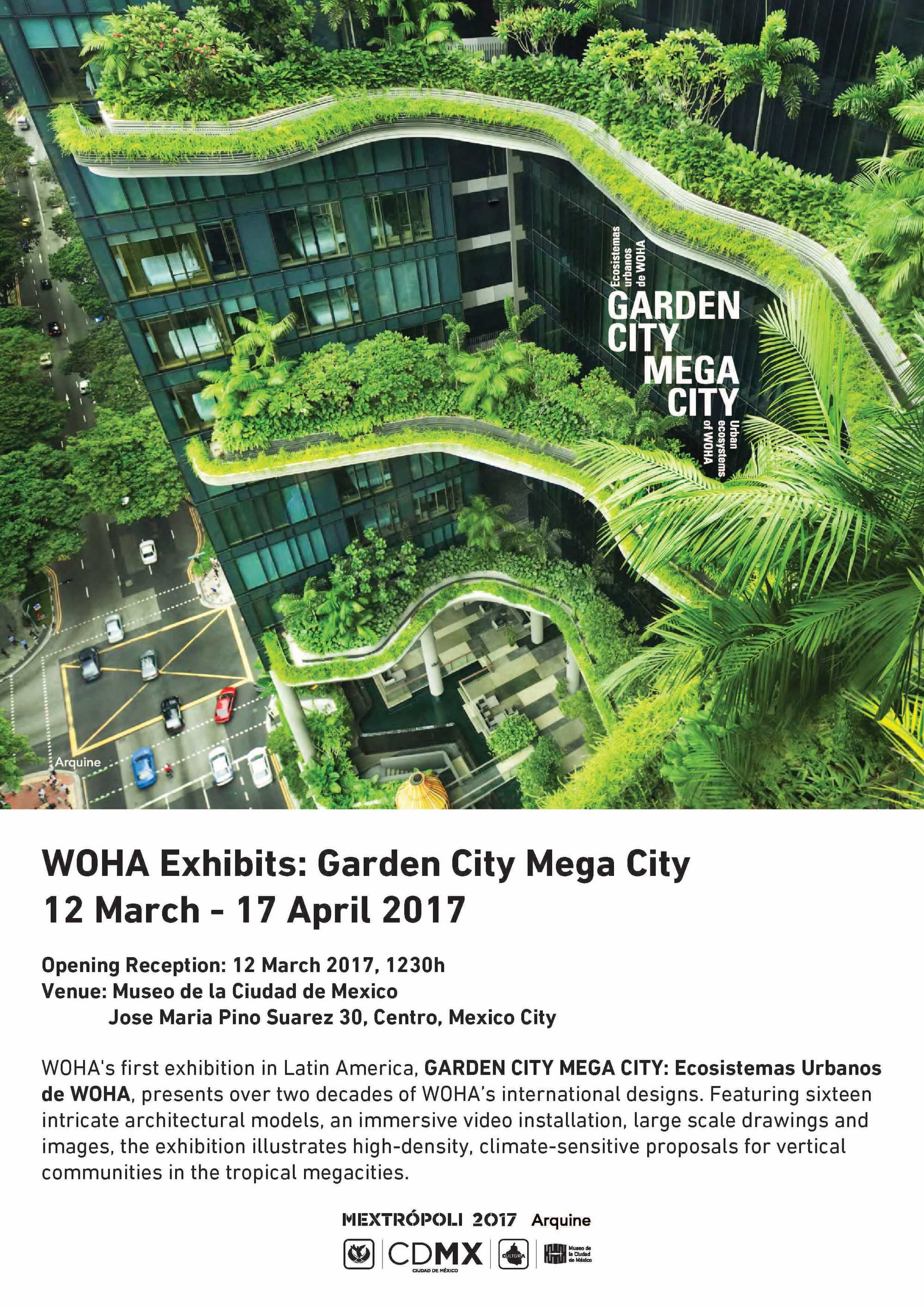 WOHA presentará Garden City Mega City en el Museo de la Ciudad de ...
