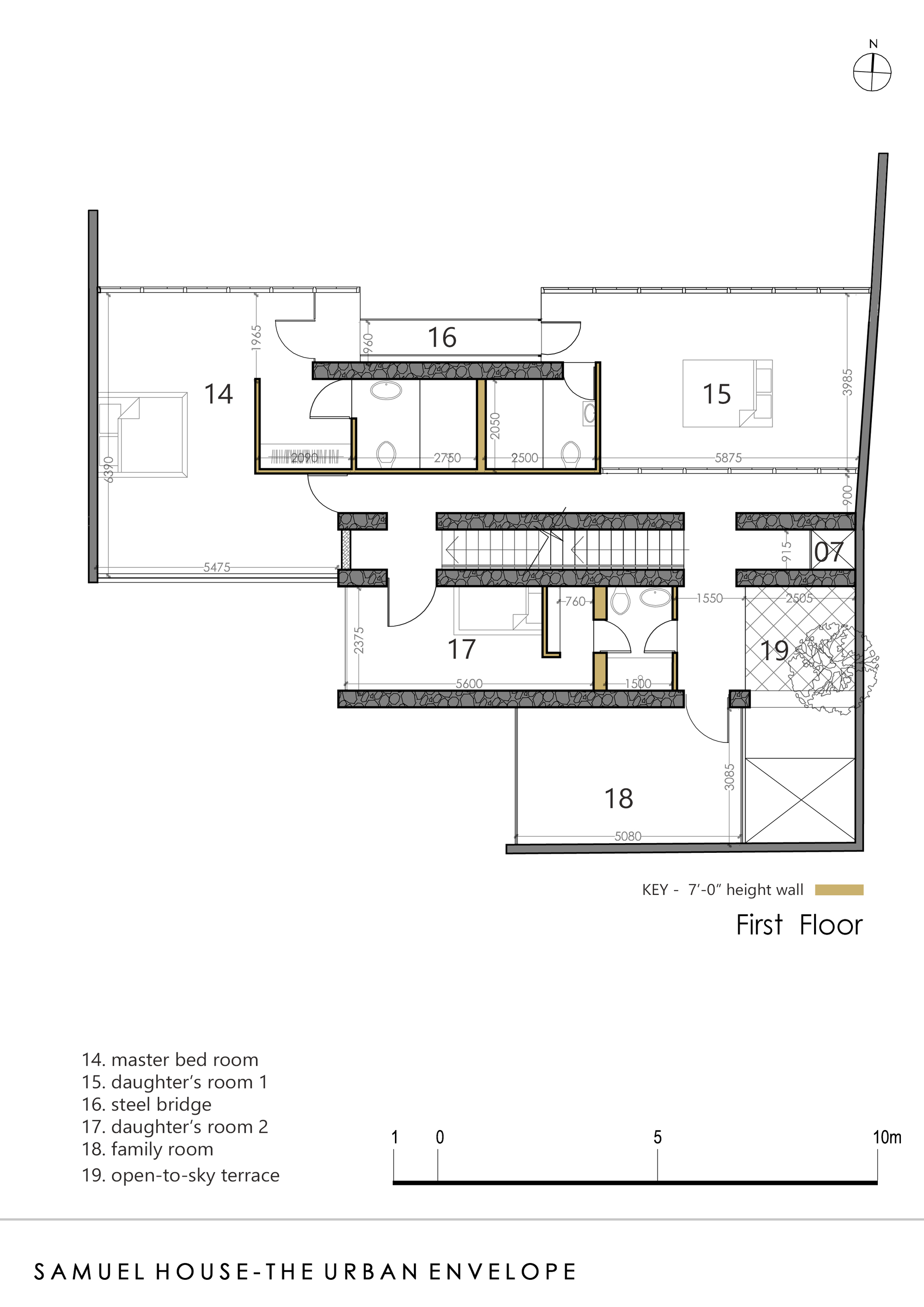 Gallery of 'Urban Envelope' Samuel House / MMGS Architects - 32